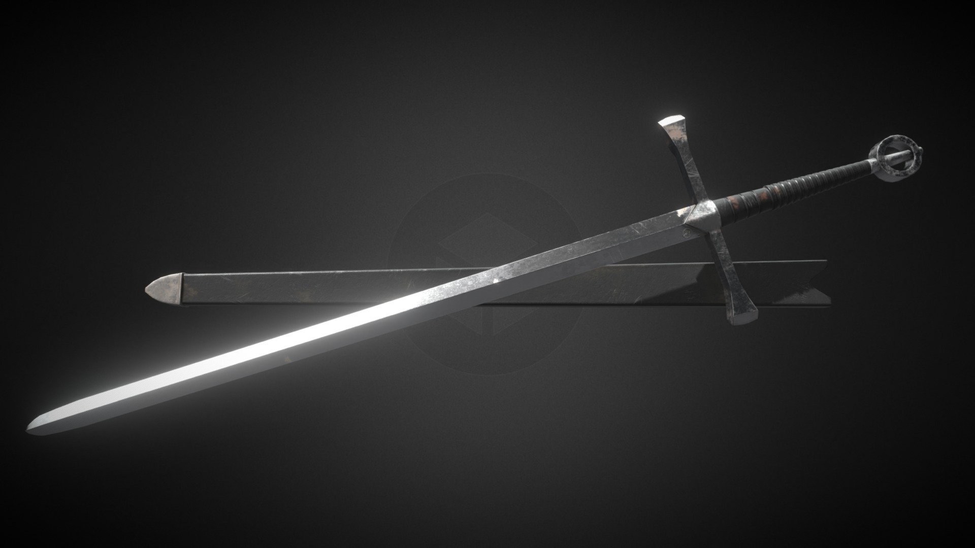 Irish Sword- Final - 3D model by ryuaragon [1f26867] - Sketchfab