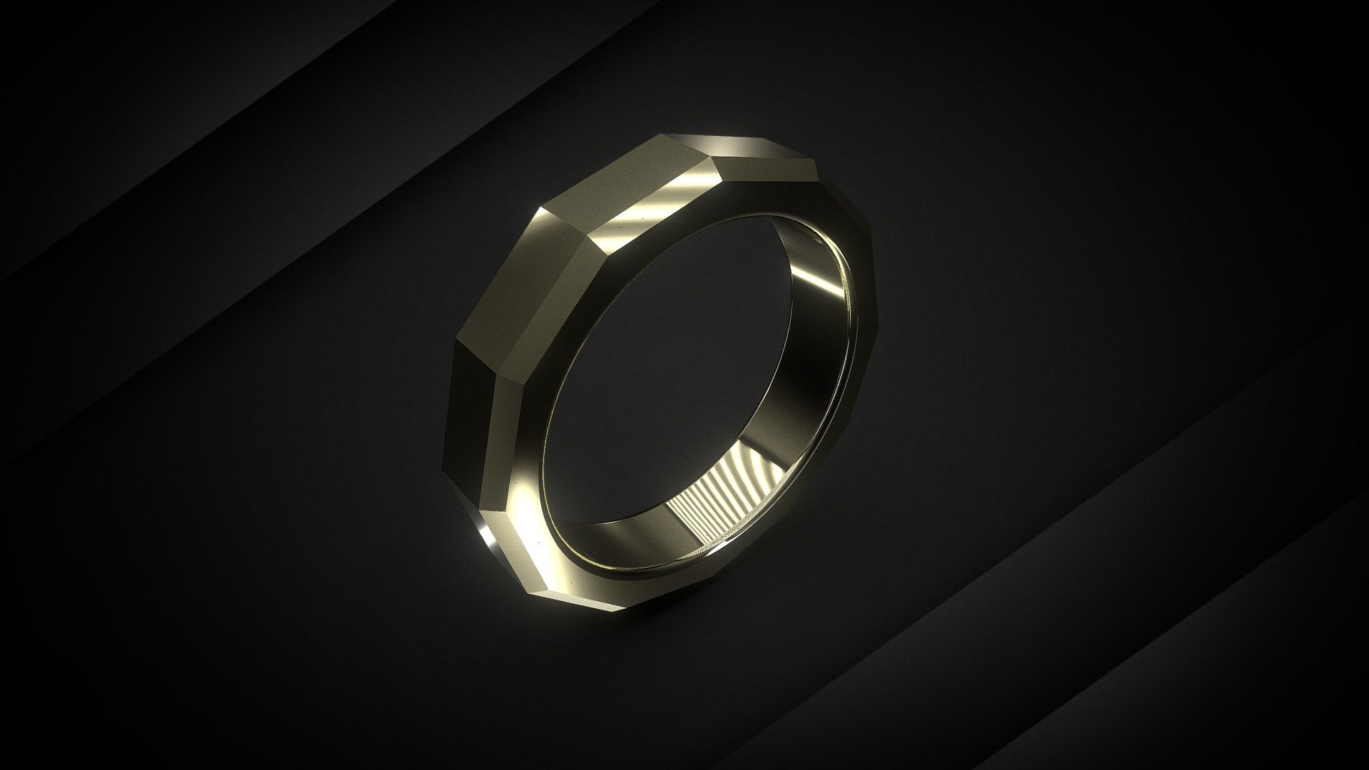 Elegant Dodecagon Ring - Buy Royalty Free 3D model by Luis Rocha ...