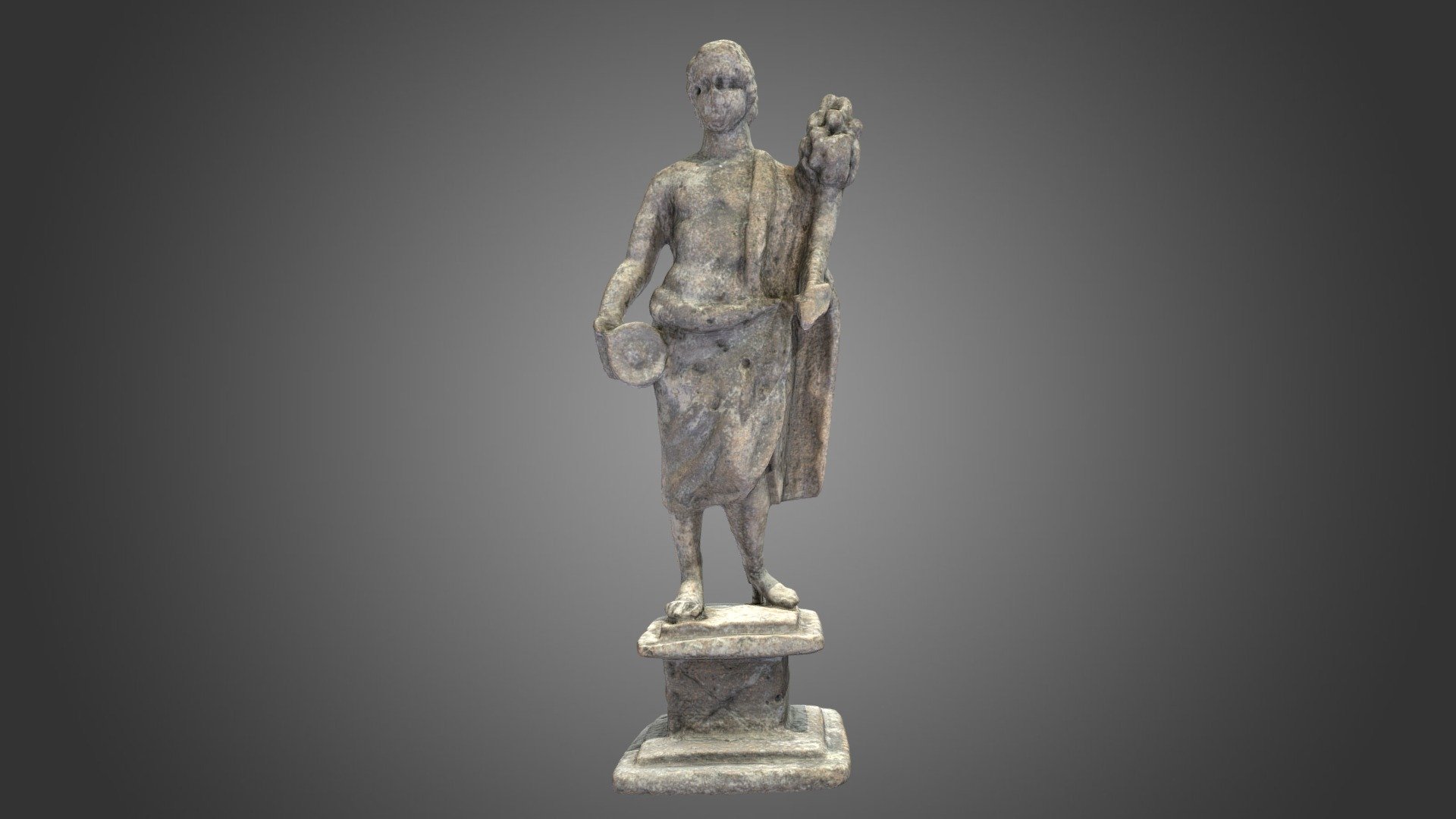 Statuette of Bonus Eventus - 3D model by English Heritage (@EnglishHeritage) [1f280c7] - Sketchfab