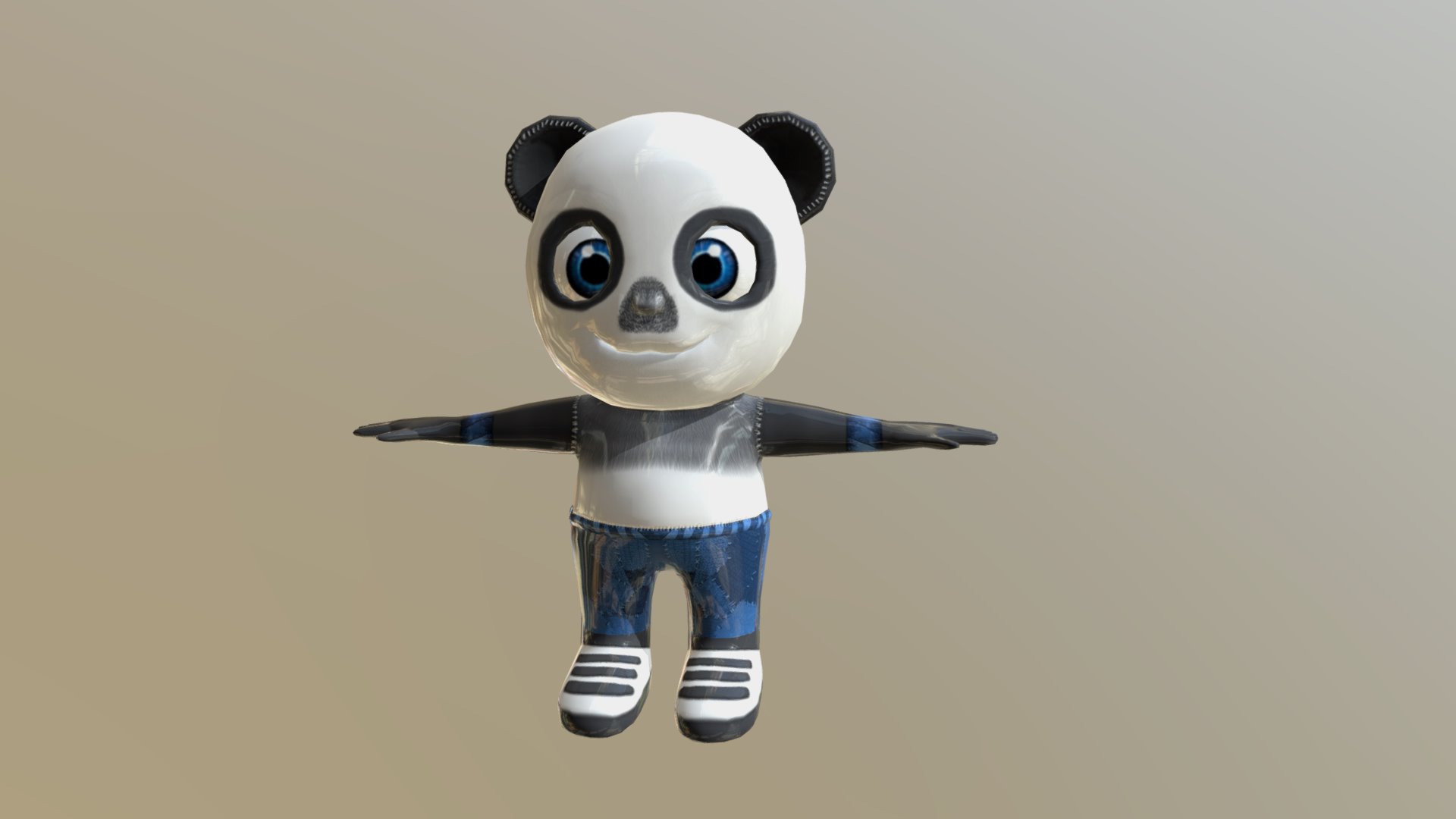 Panda - Download Free 3D model by Cheruku Raju (@rajucheruku3d ...