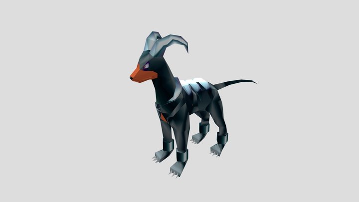 Houndoom 3D models - Sketchfab