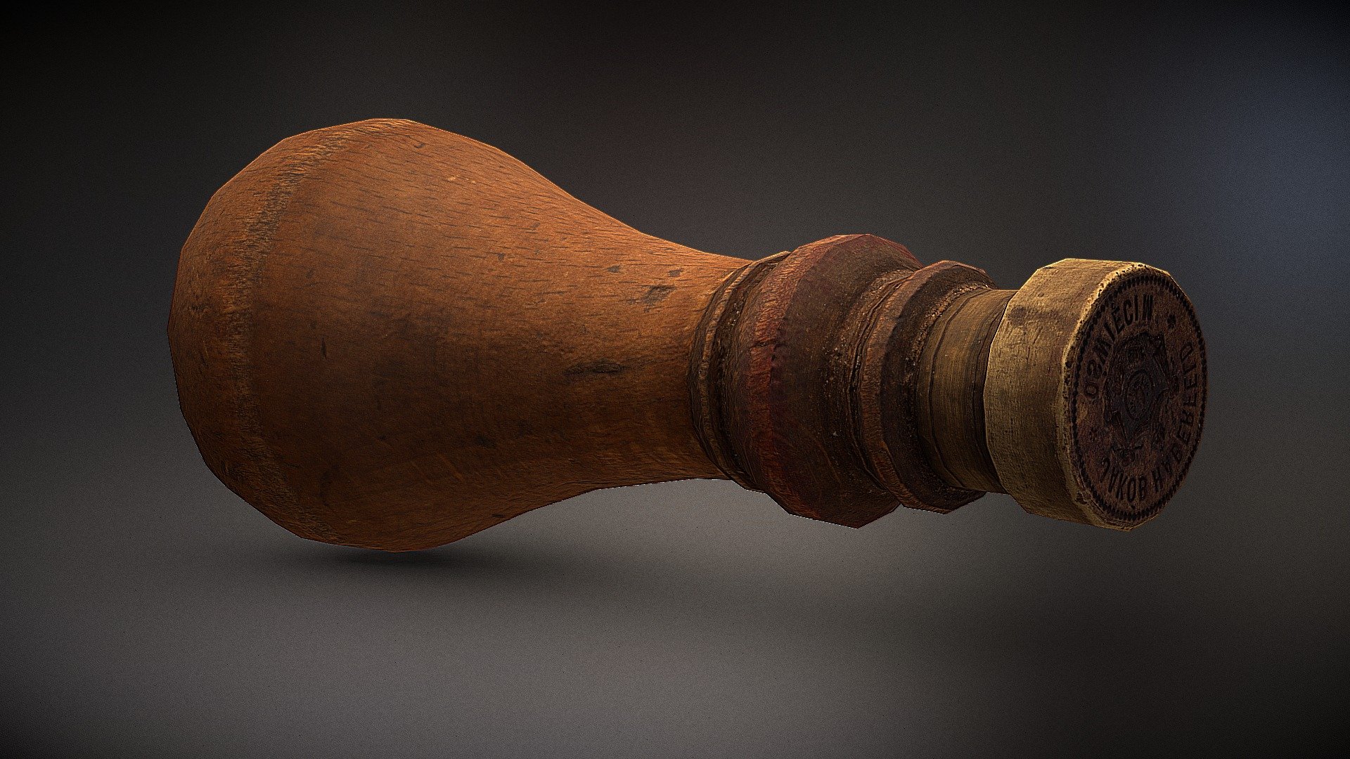 Stamp of the Jakob Haberfeld Vodka Factory - Download Free 3D model by ...