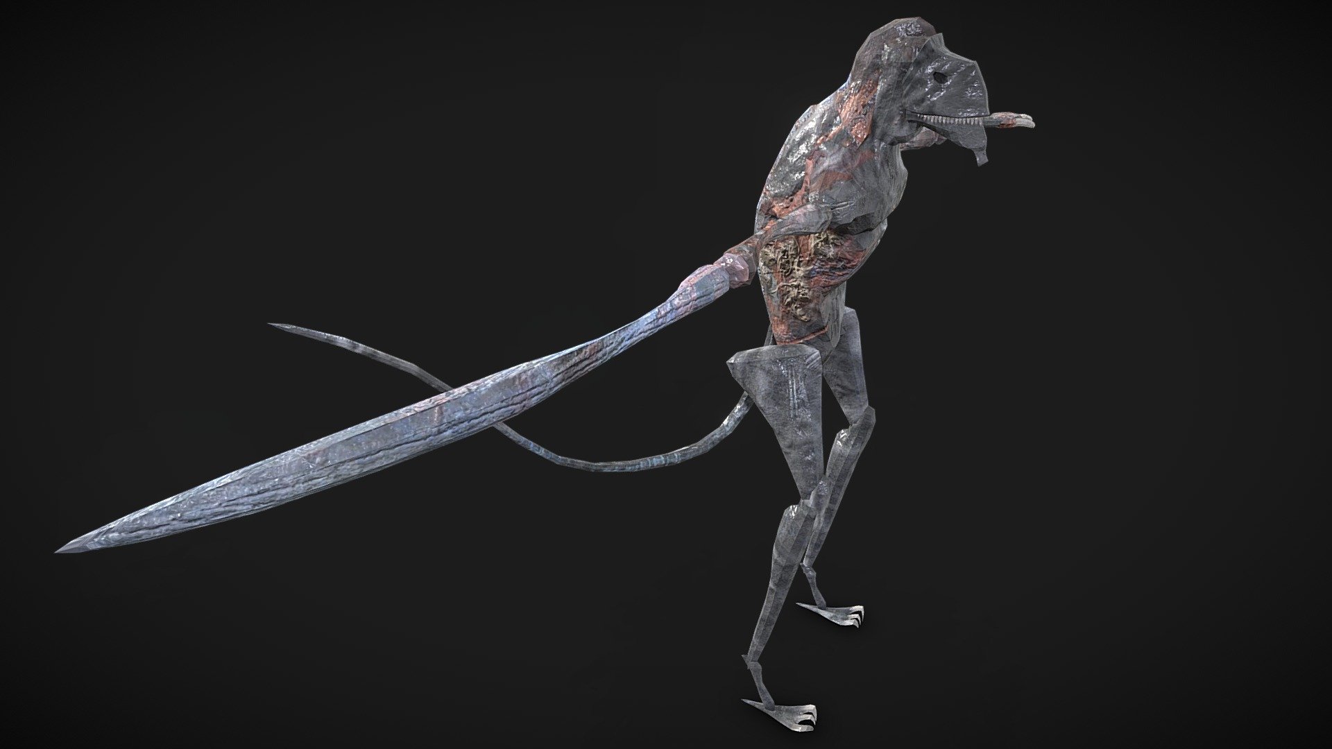 Reaper Character - 3D model by Alexandria Maharaj (@Thedovahtamer ...