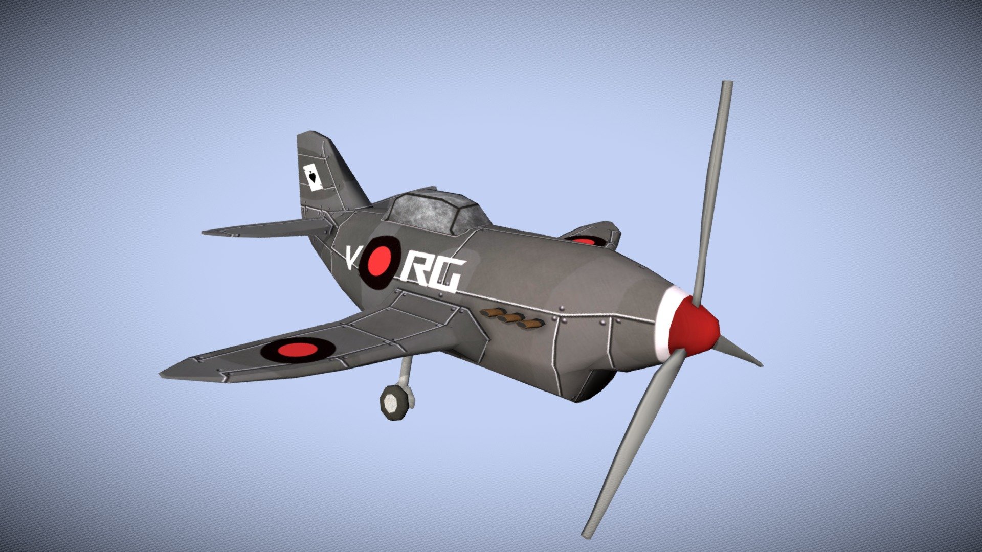GameArtPlane - 3D model by Bert Geerts (@BertGeerts) [1f2b787] - Sketchfab