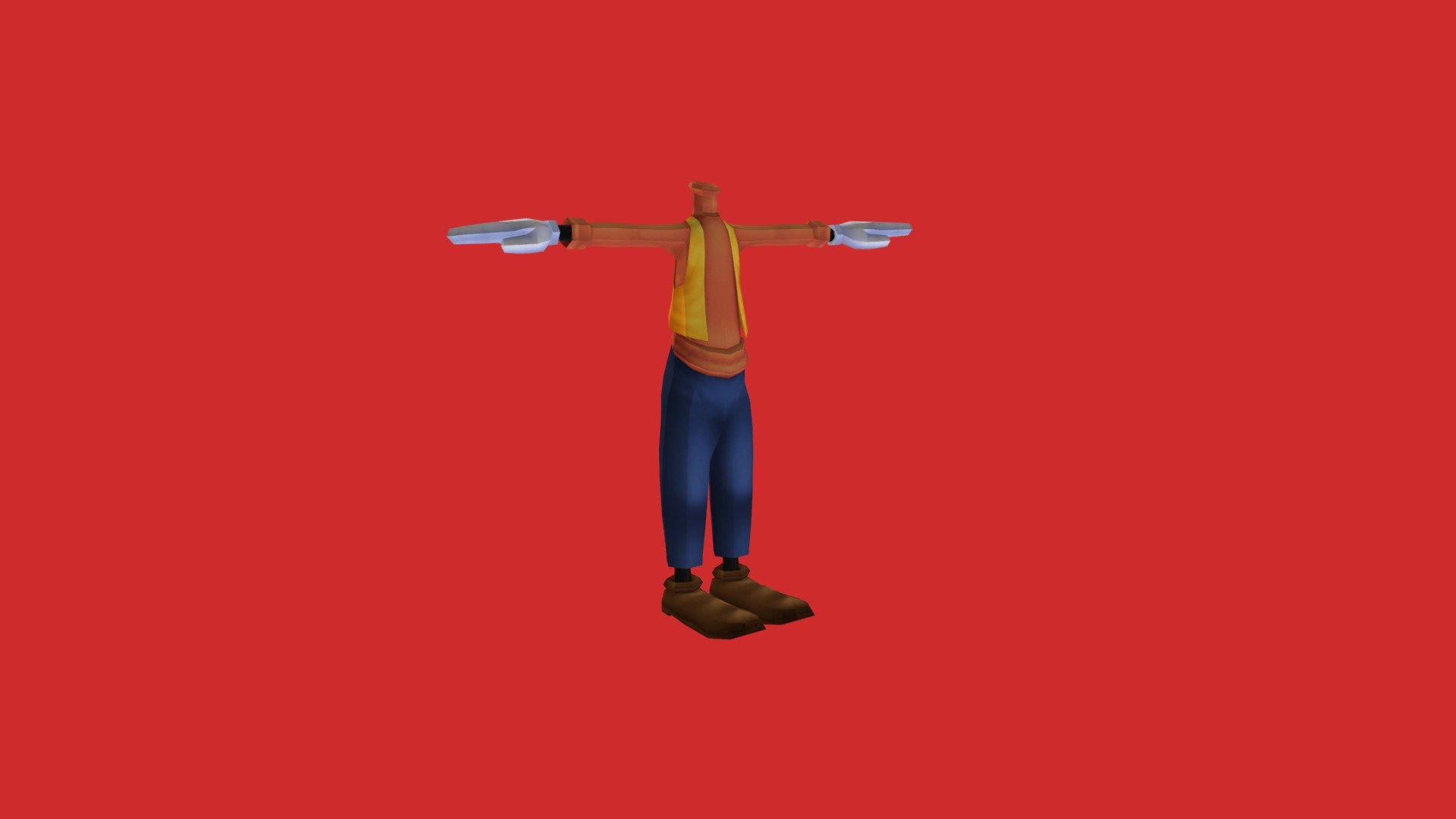 Goofy (Fnati Gmod) - Download Free 3D model by Baim ...
