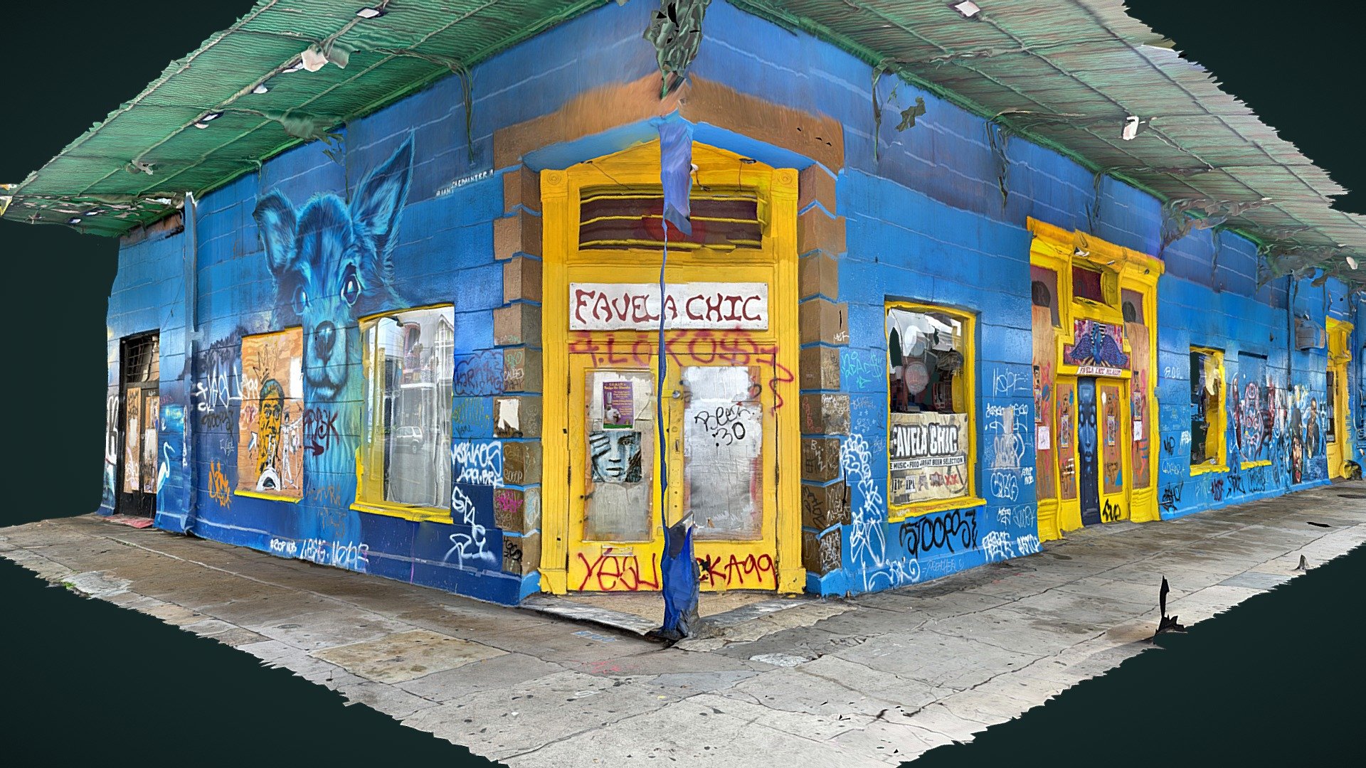 Cafe Brazil / Favela Chic NOLA - Download Free 3D model by laanlabs ...