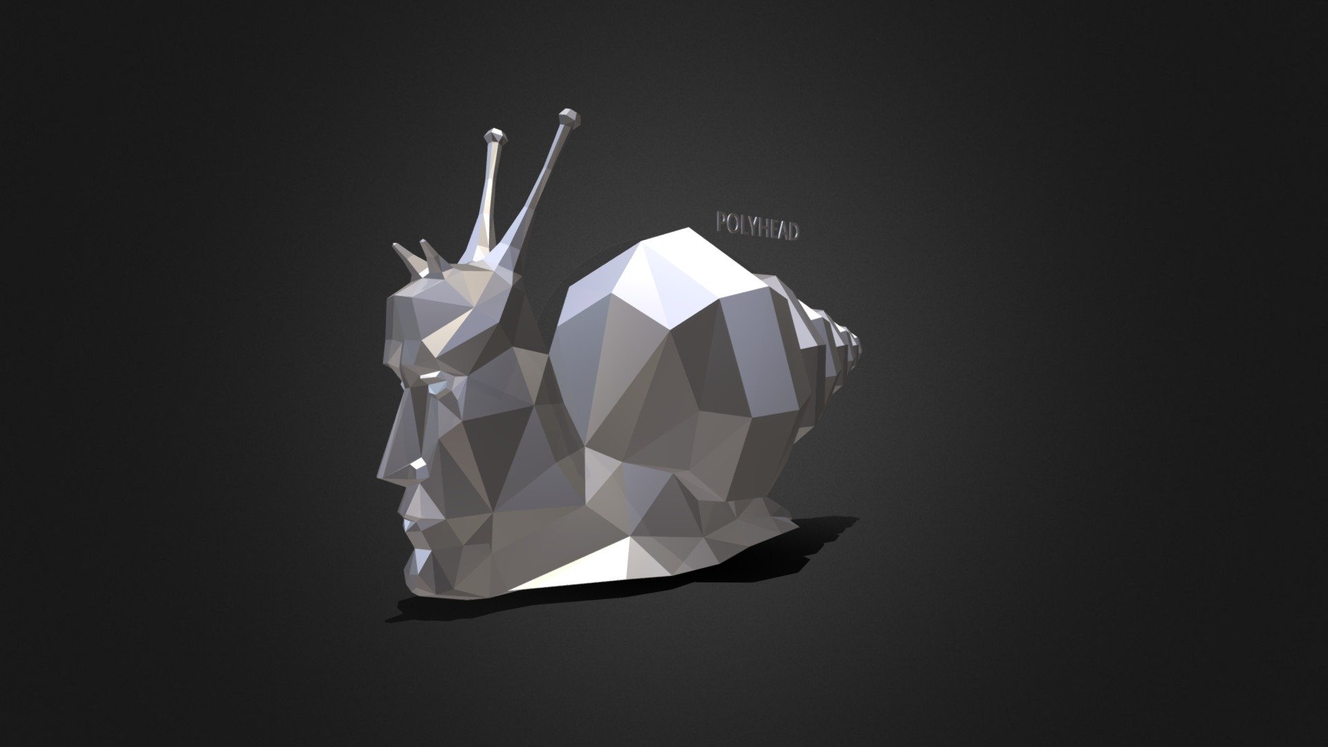 улитка - 3D model by polyhead.art [1f2ec08] - Sketchfab