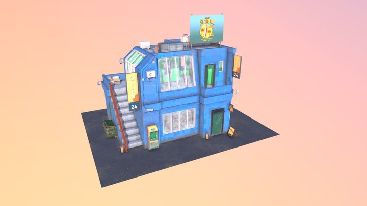 Hostel 3D models - Sketchfab
