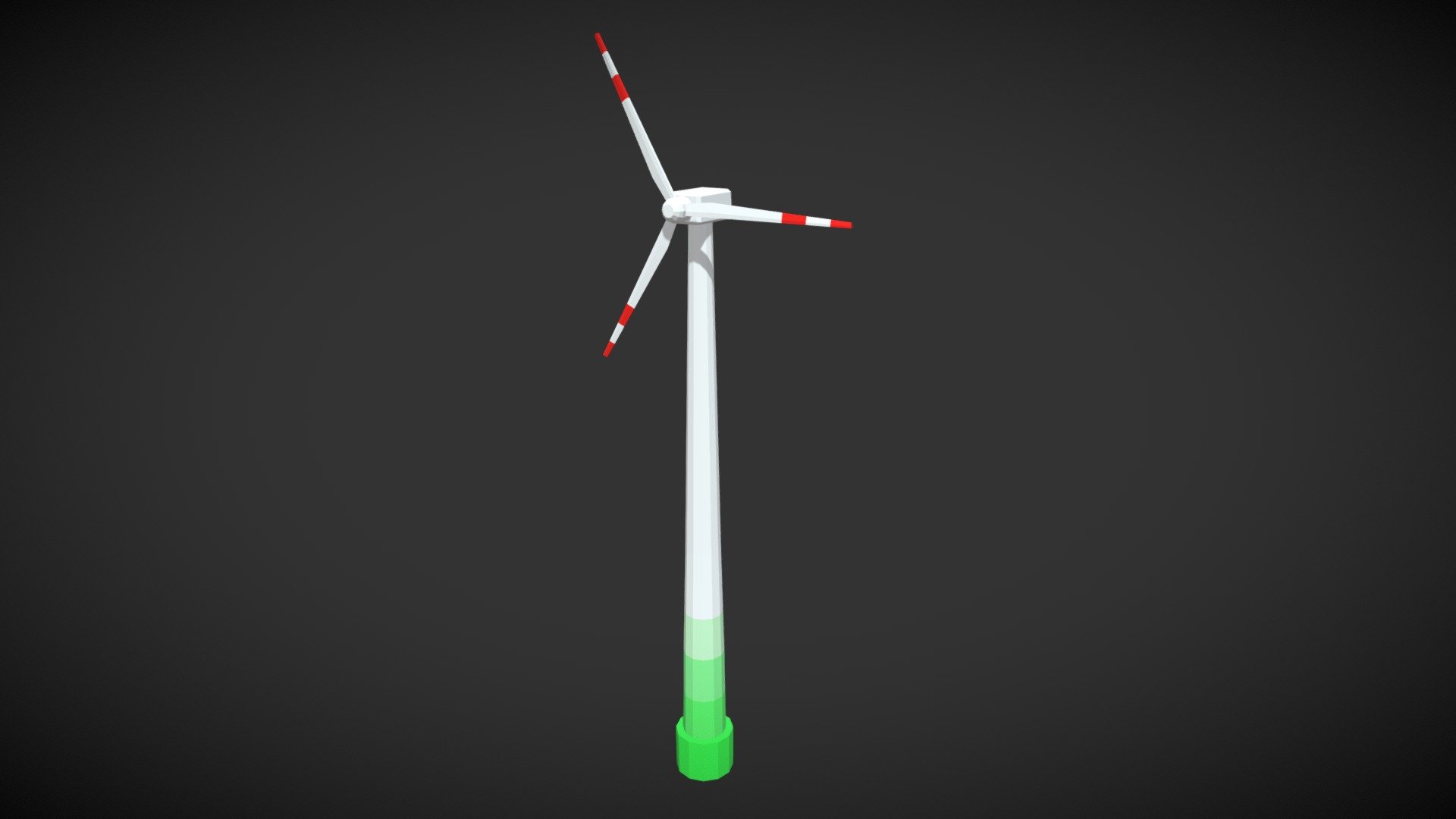Lowpoly Wind Turbine - Buy Royalty Free 3D model by Blumbum Productions ...