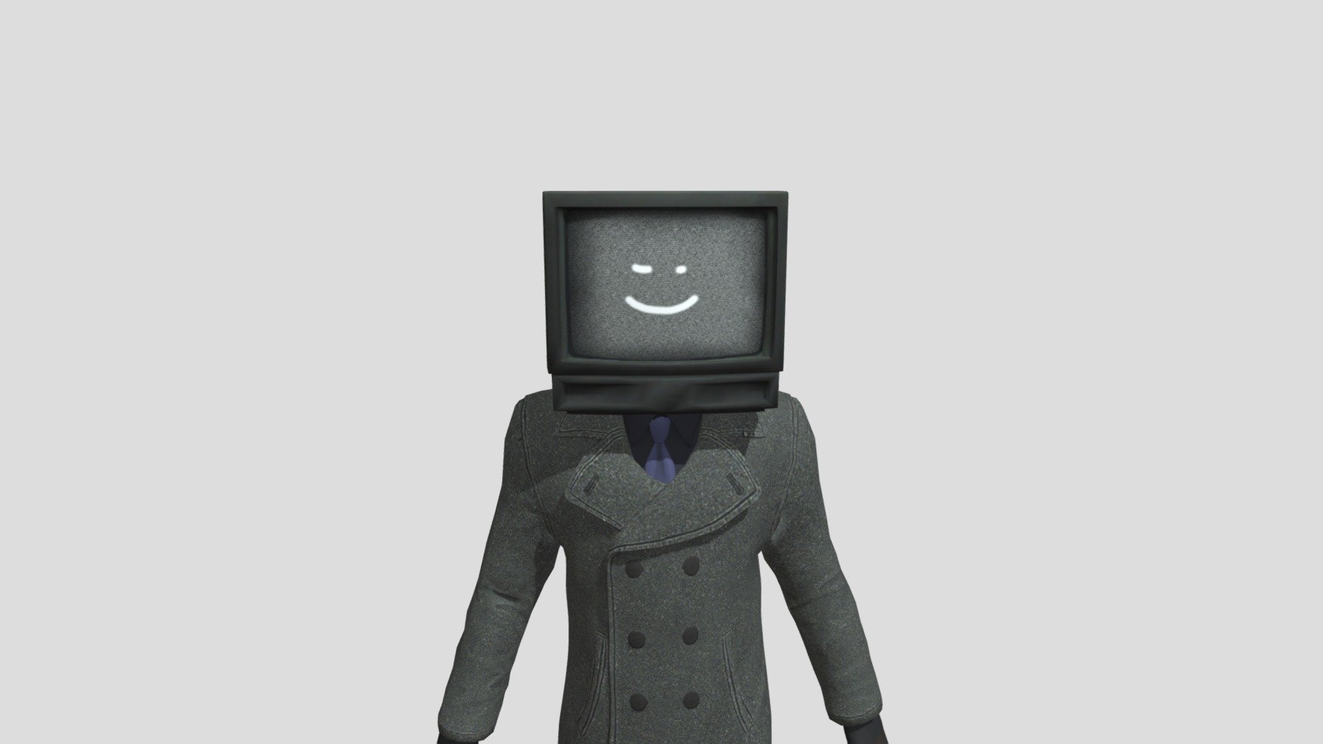 tvman - 3D model by La roca (@Dogyelpana) [1f30b16] - Sketchfab