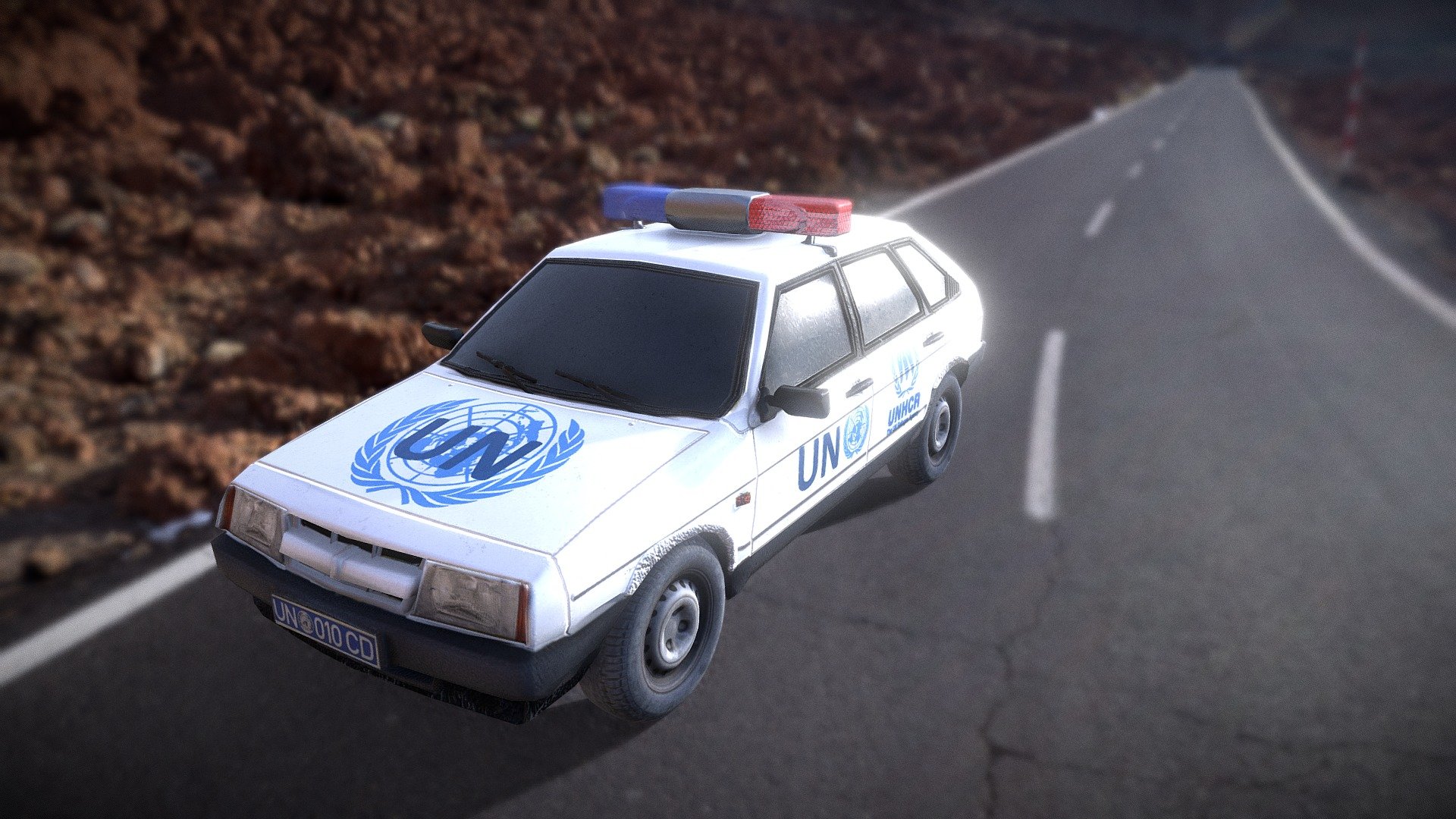 Lada 2109 UN - Download Free 3D model by D3D (@hell3879) [1f31971 ...