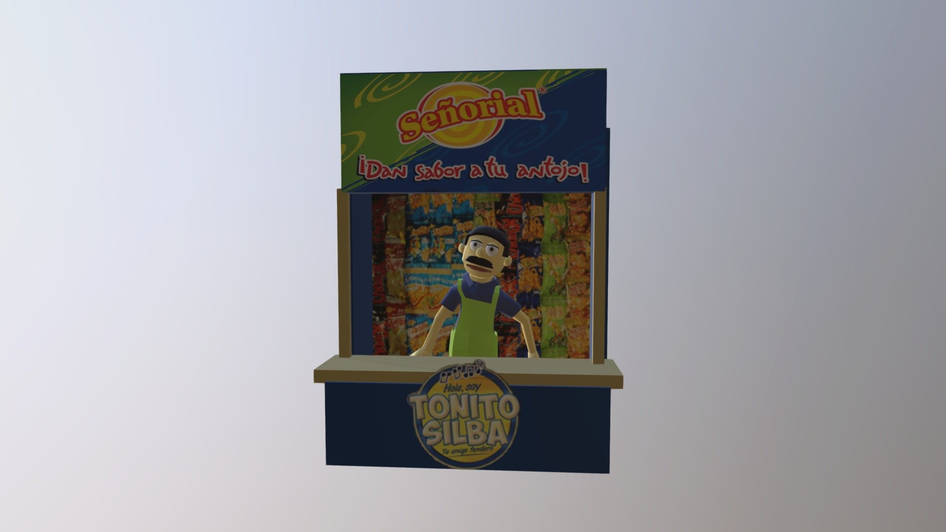 Tonito Silva 00 - 3D model by EYEFLY Productions (@EyeFly) [1f32892 ...