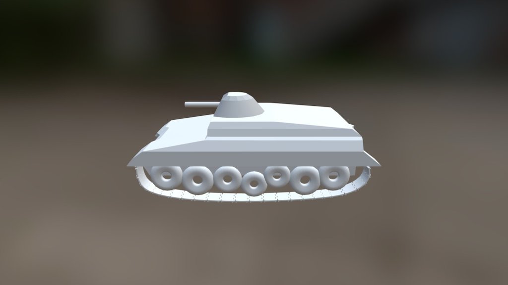 Panzer Tank - 3D model by KevinL [1f32e44] - Sketchfab