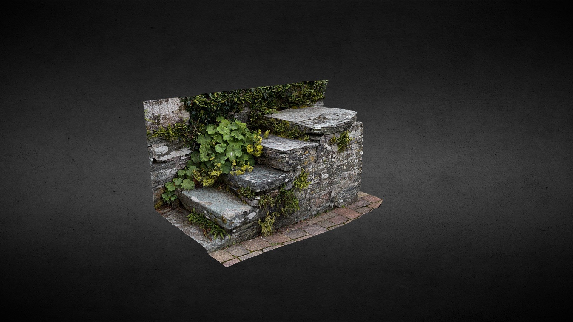 Stone steps - Download Free 3D model by leeprobert [1f33c56] - Sketchfab