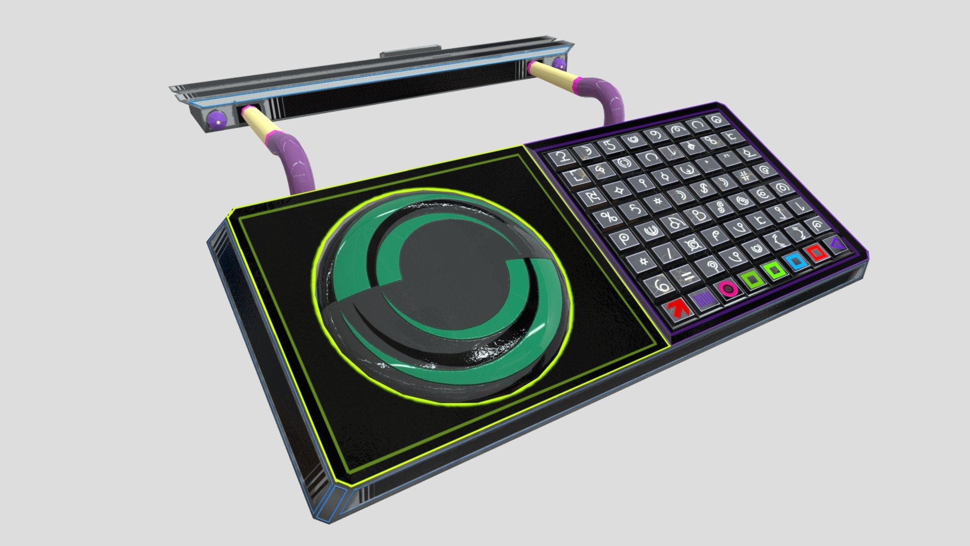 Alien Computer - Download Free 3D model by justincrazyeyes [1f34845 ...