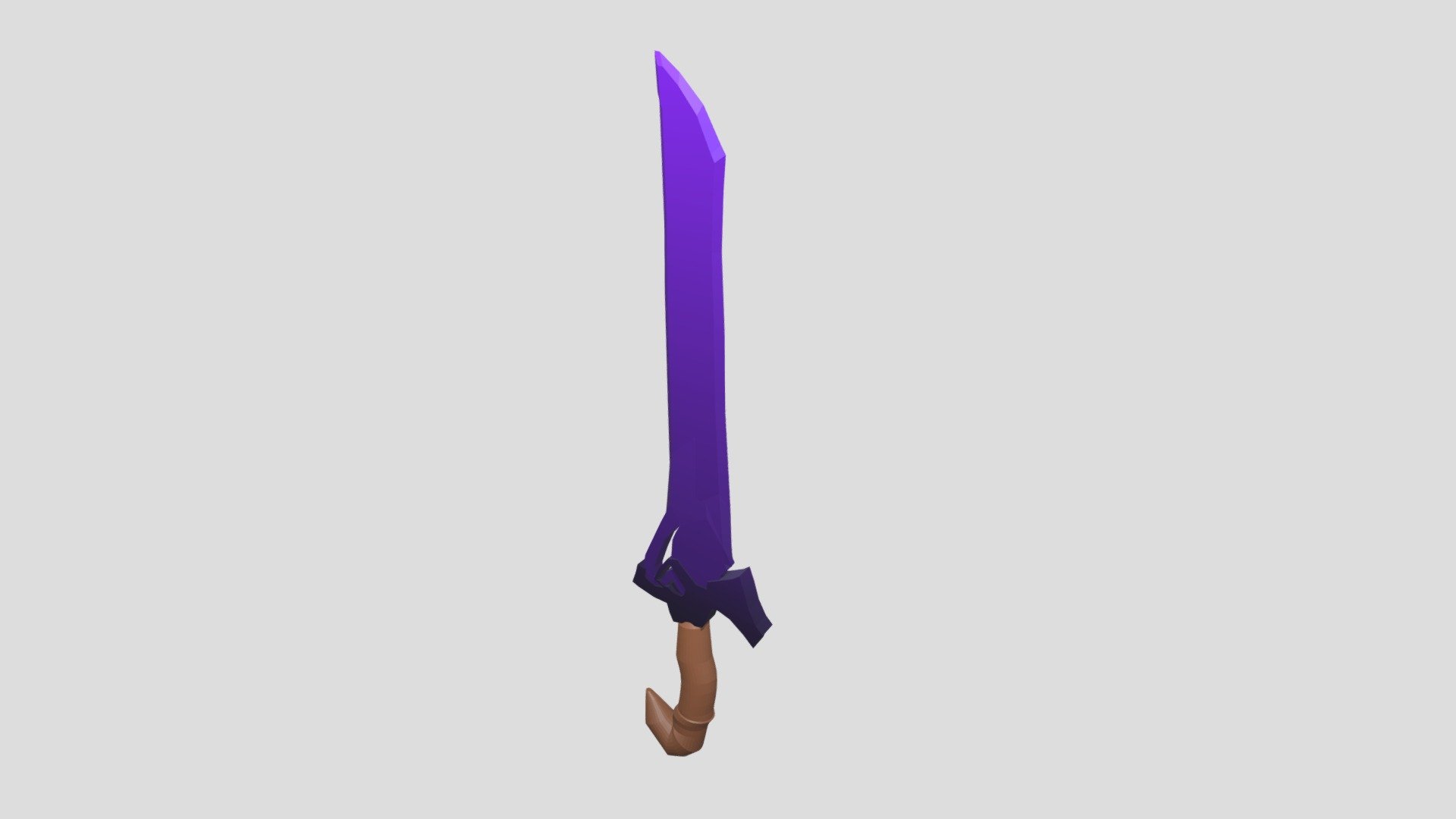 Obsidian Sword - 3D model by SlimeyGamer1268 (@SlimeyGamer1268_dev ...