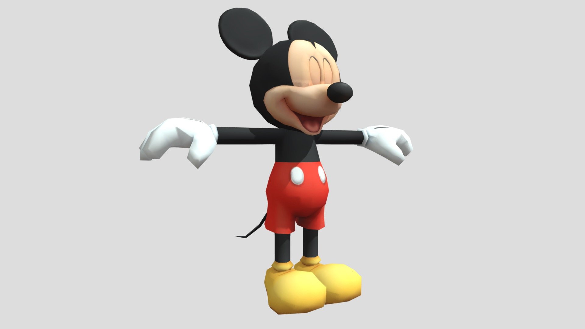 Magic Kingdom-Mickey Mouse - Download Free 3D model by SMF Features ...