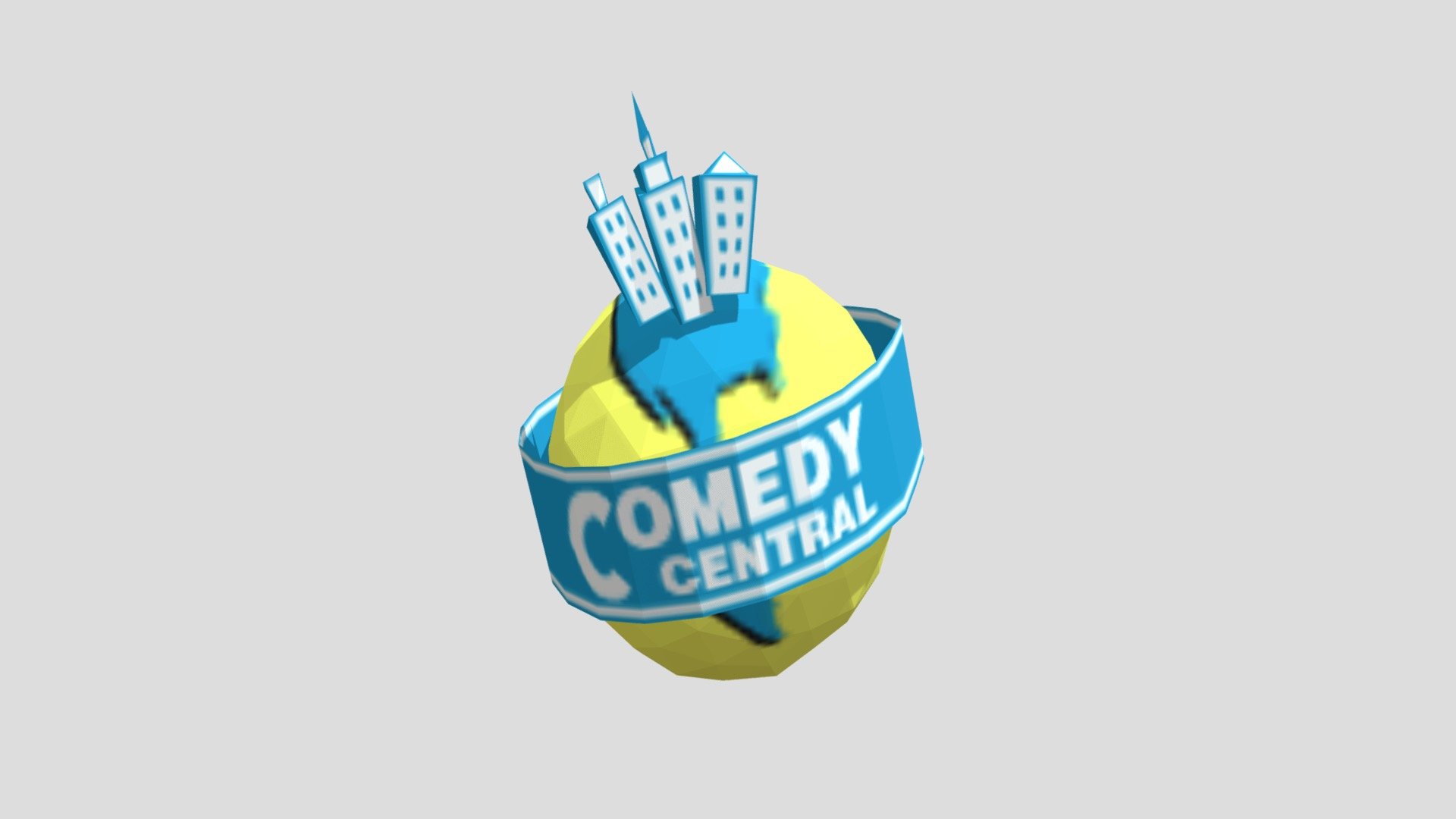 Nintendo 64 - South Park - Comedy Central Logo - Download Free 3D model ...
