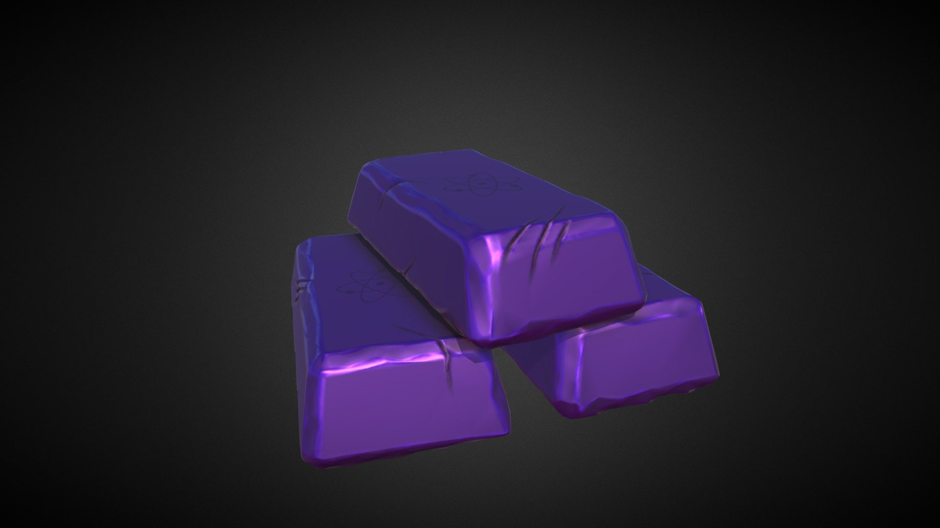 Stylized magic ignot - 3D model by Gosha_dibenko [1f34e92] - Sketchfab