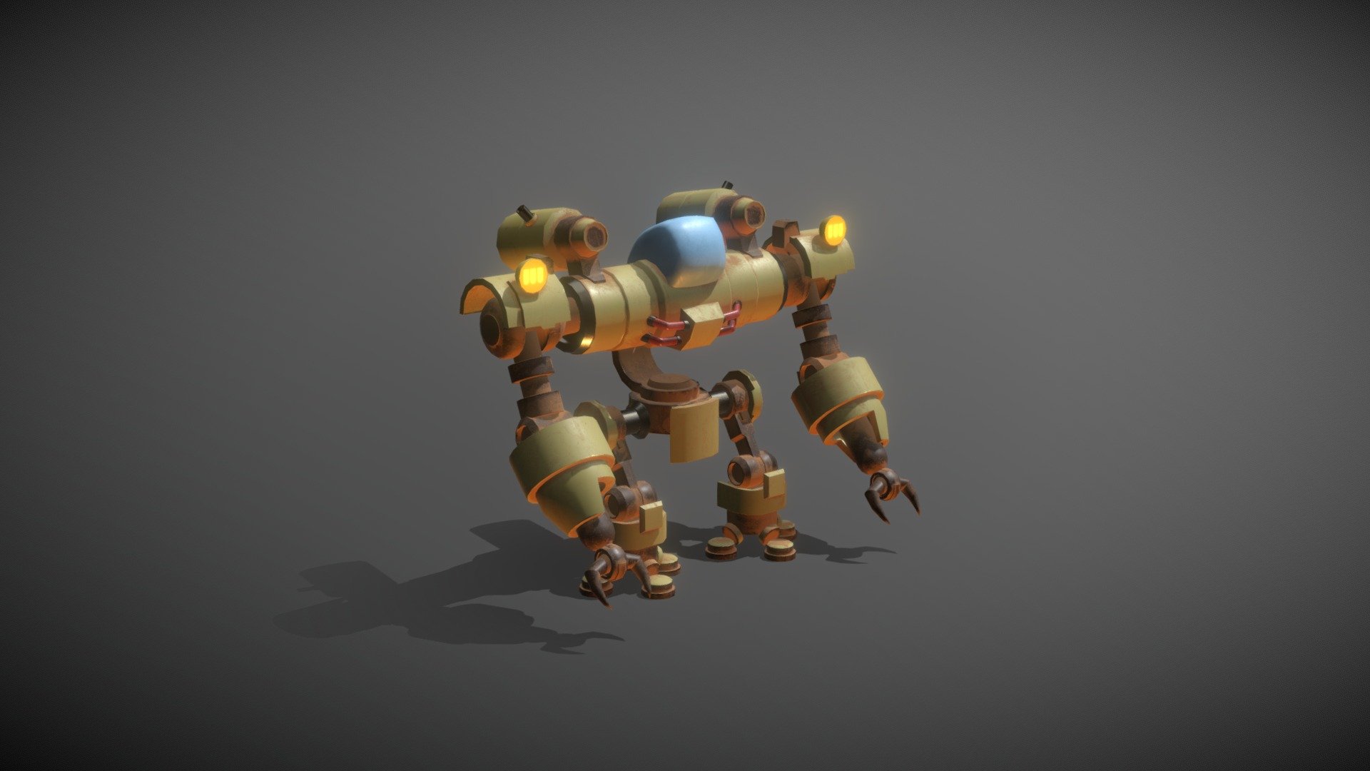 Robot - Download Free 3D model by Slevea [1f358be] - Sketchfab