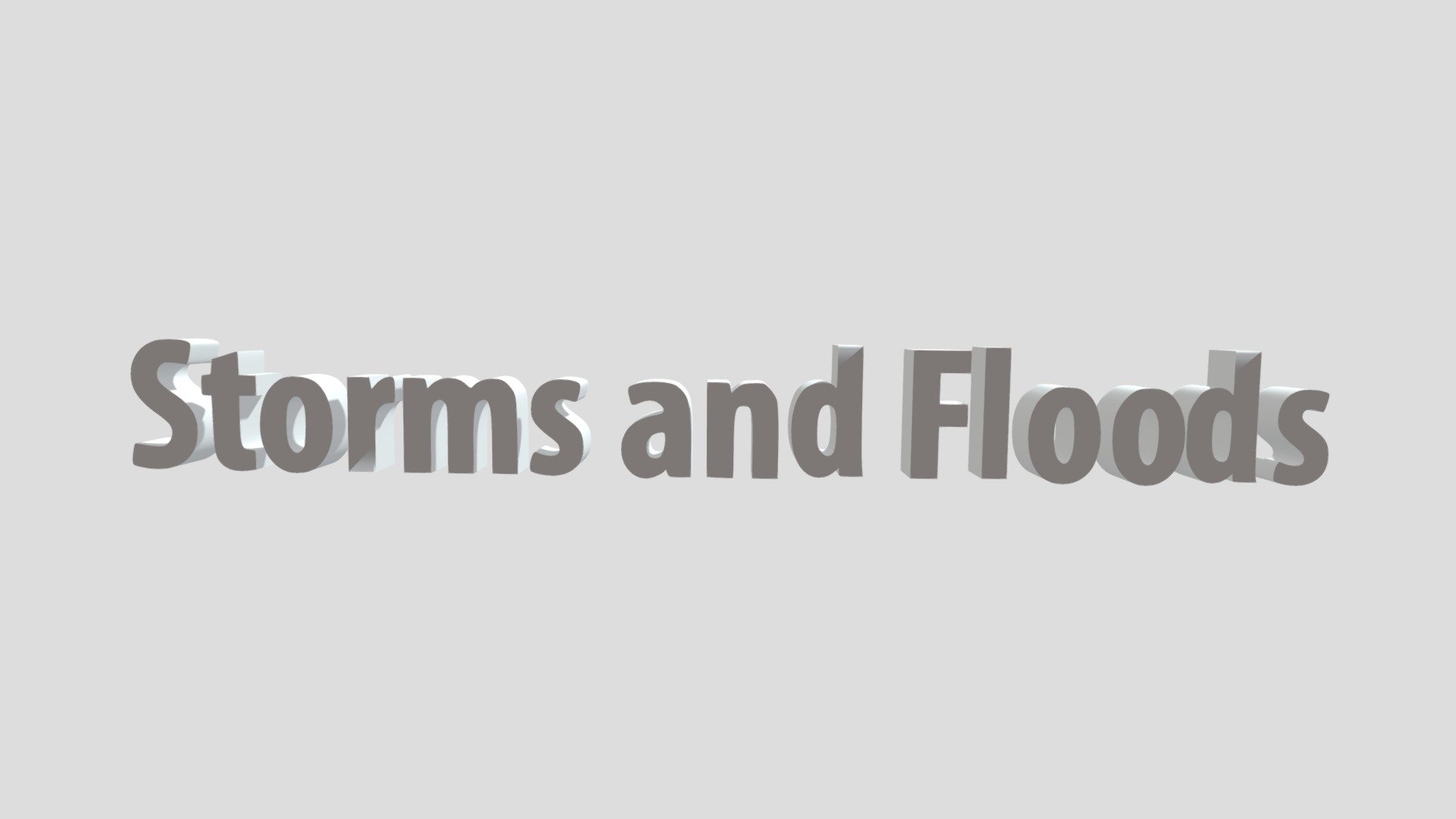 Storms and Floods - Download Free 3D model by nicmitham [1f35fab ...