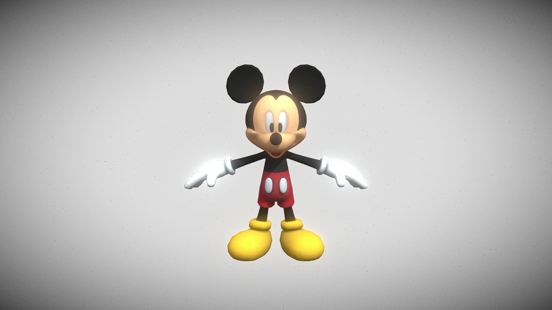 Mickey-mouse-fbx - Download Free 3D model by Mikey (@fariasolavinho ...