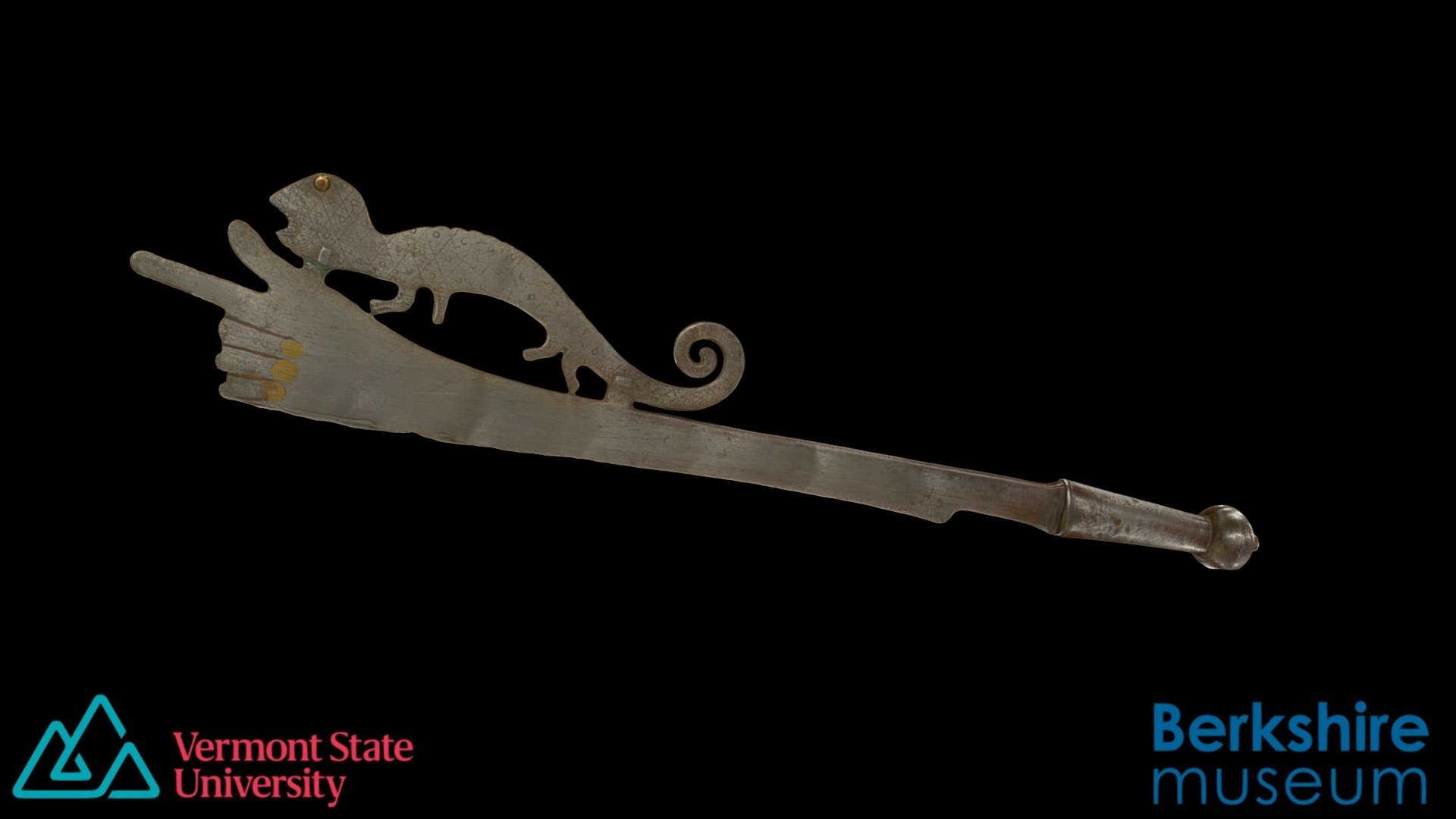 Fon Sword of Benin (Berkshire C1983.870) - 3D model by Vermont State ...