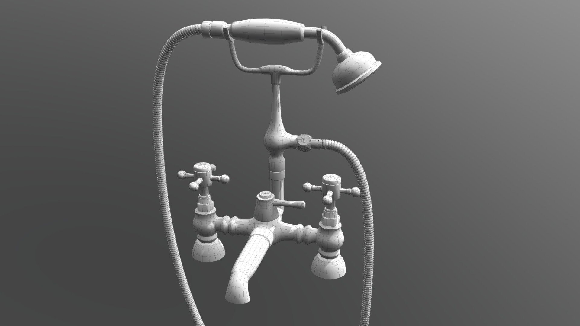 Low poly Tap - 3D model by limahell [1f3cc1b] - Sketchfab