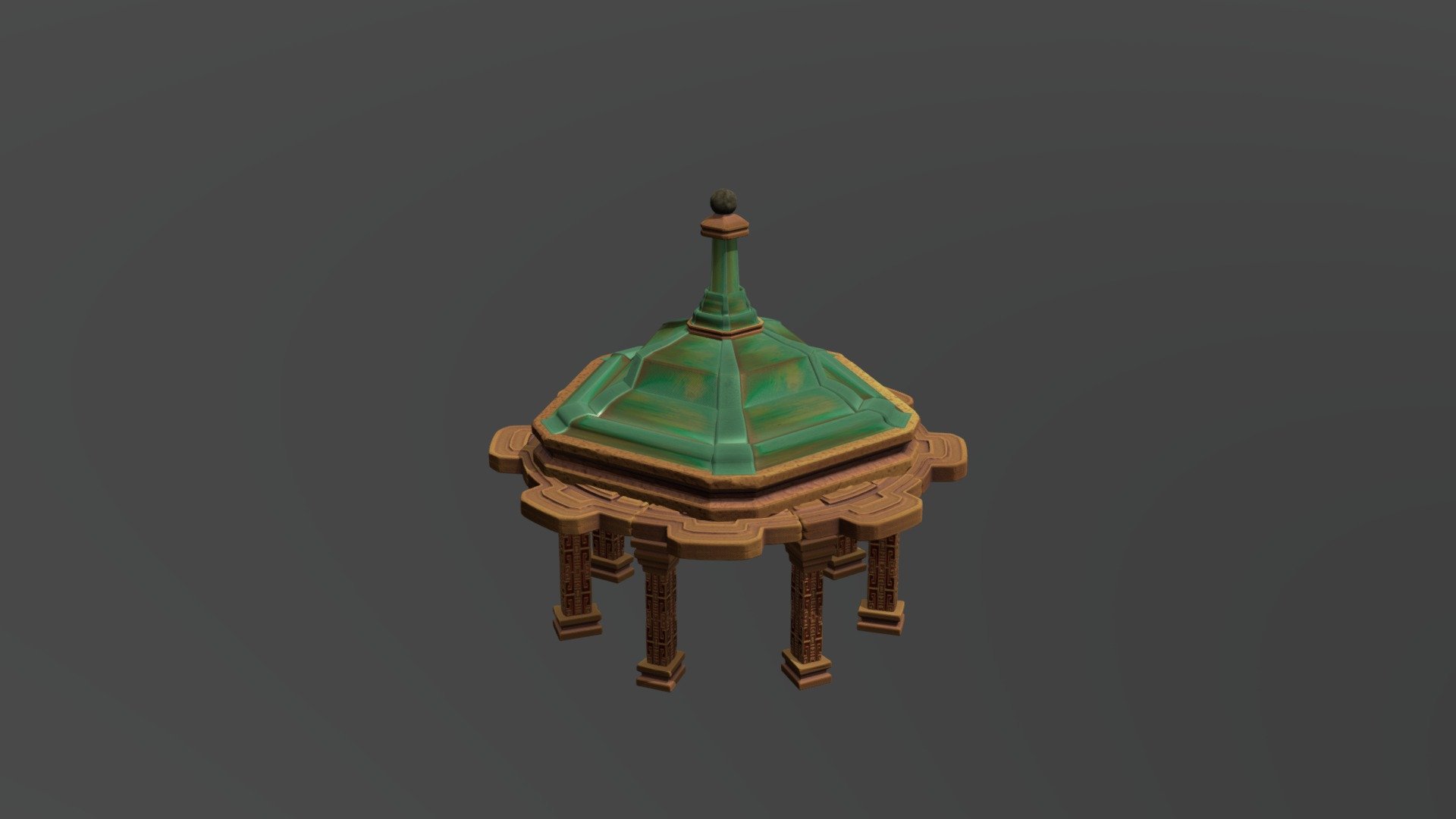 ANCIENT TEMPLE - 3D model by dtw35 [1f406e0] - Sketchfab