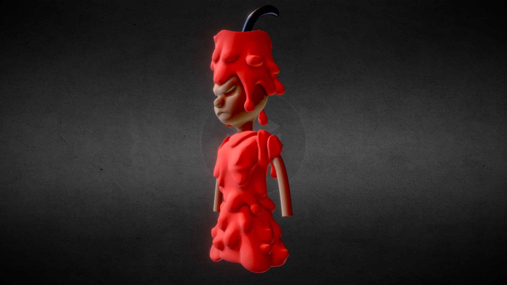 Day10_Armor(melting) - Download Free 3D model by TheLastAirblender ...