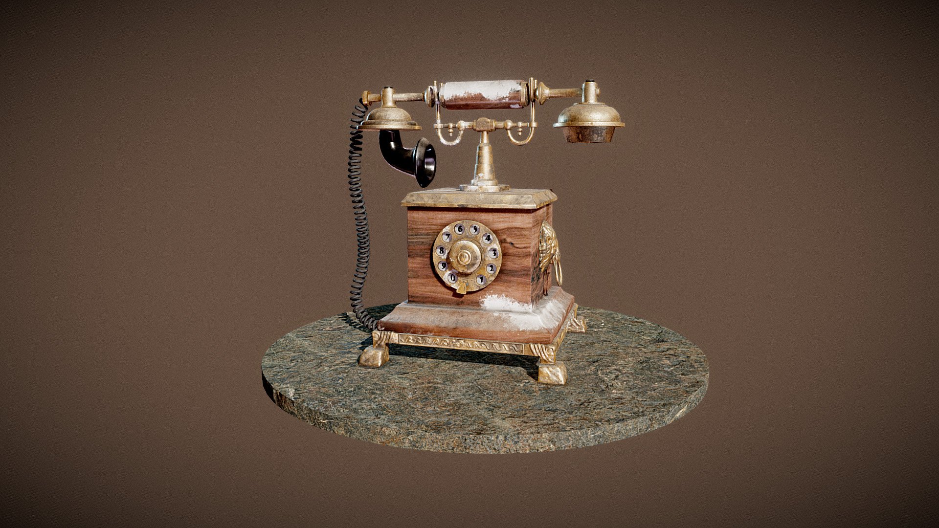 Old Phone - 3D model by Owen Makin (@omakin) [1f40c74] - Sketchfab