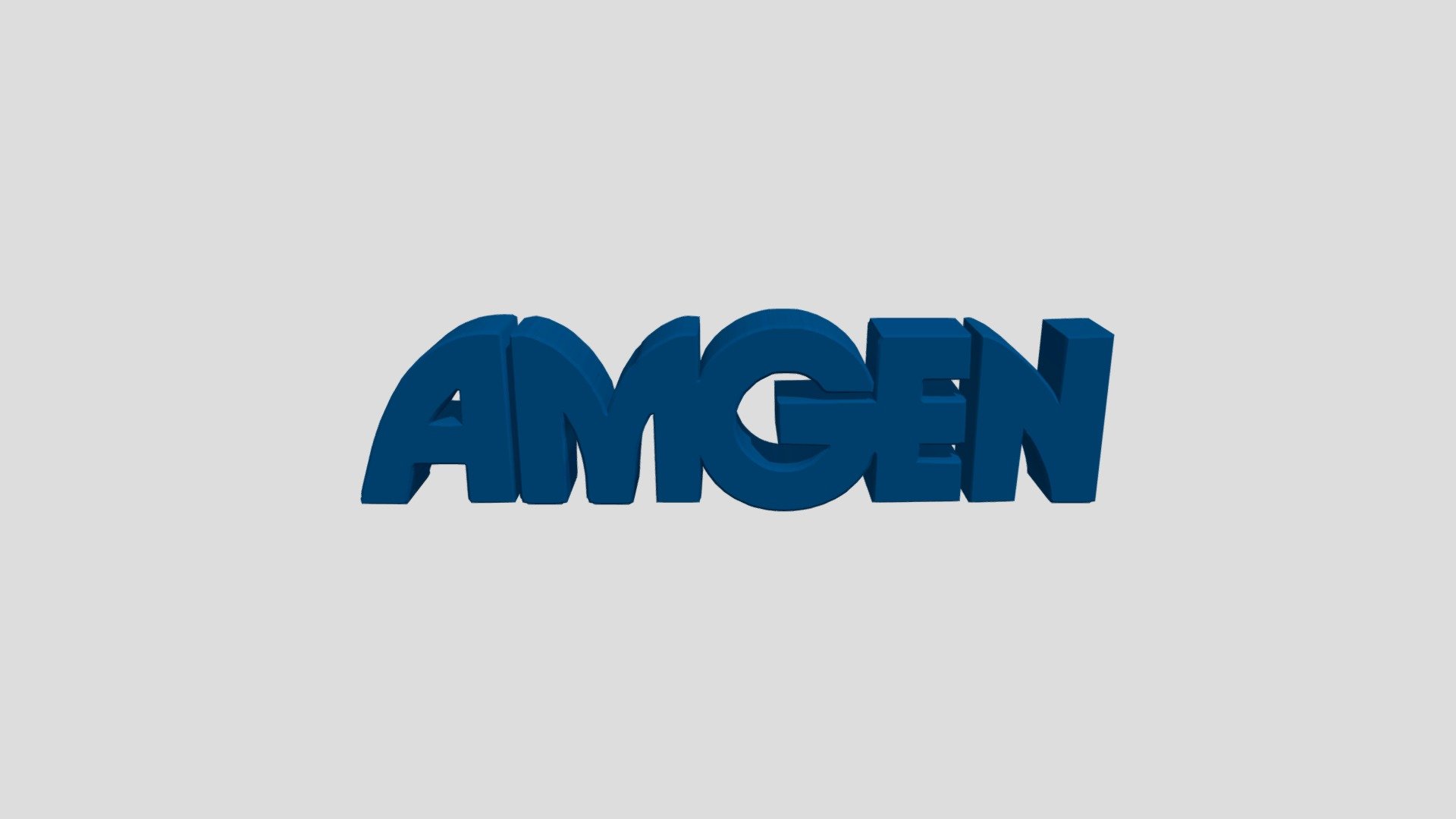 AMgen Logo 2 - Download Free 3D model by BrandXR [1f40f6b] - Sketchfab