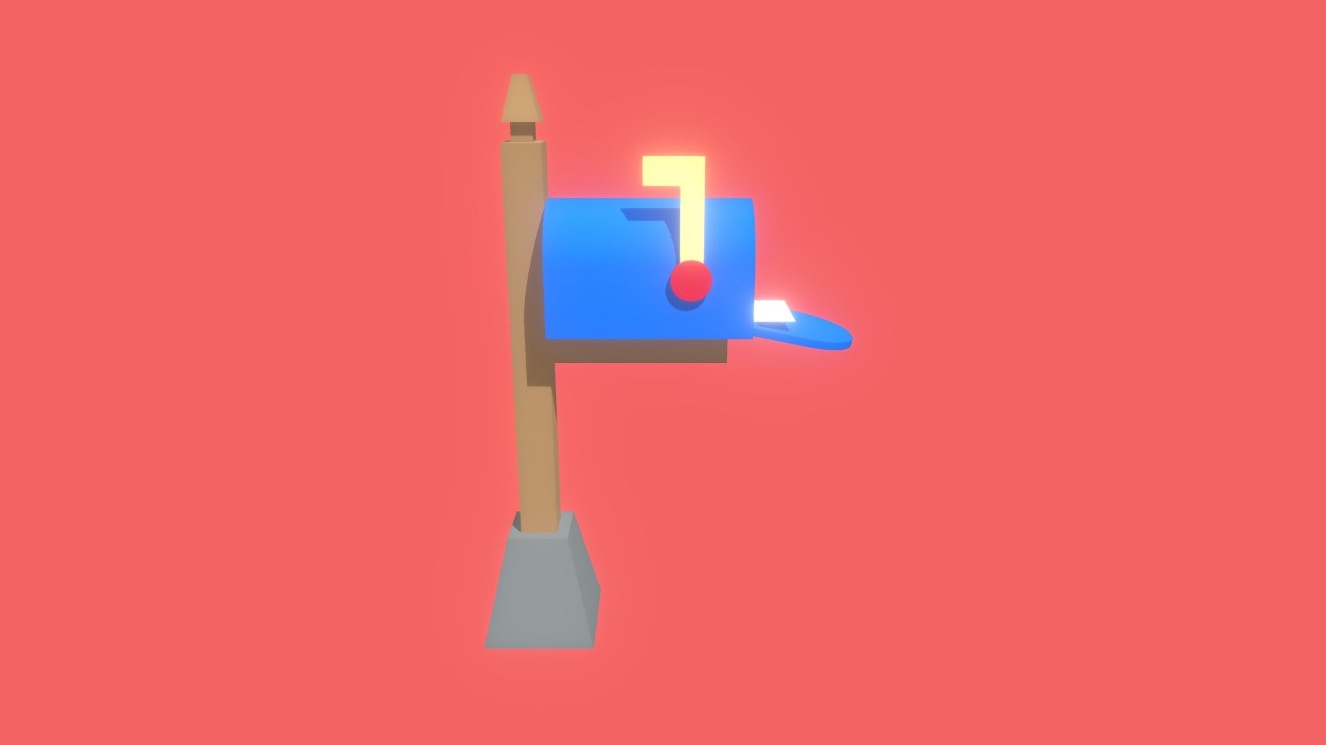 mailbox - Download Free 3D model by andytg [1f41fa9] - Sketchfab
