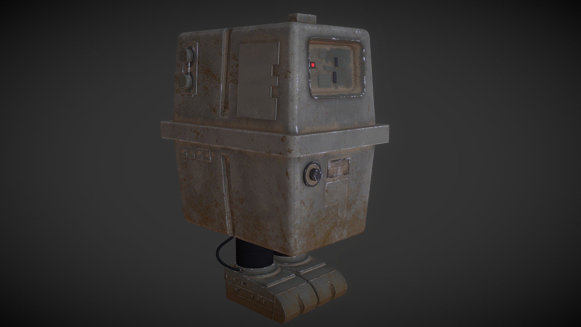 Star Wars GNK Droid - 3D model by MikeLuxton [1f4455e] - Sketchfab