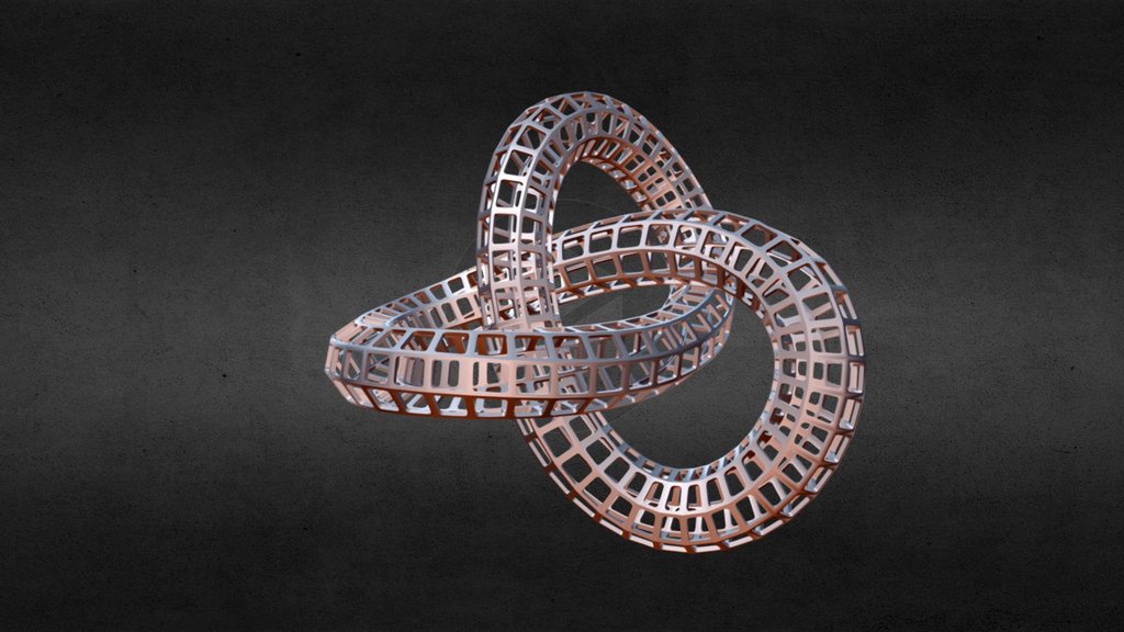 Abstract 2- Torus Knot - Download Free 3D model by Mike Rowley ...