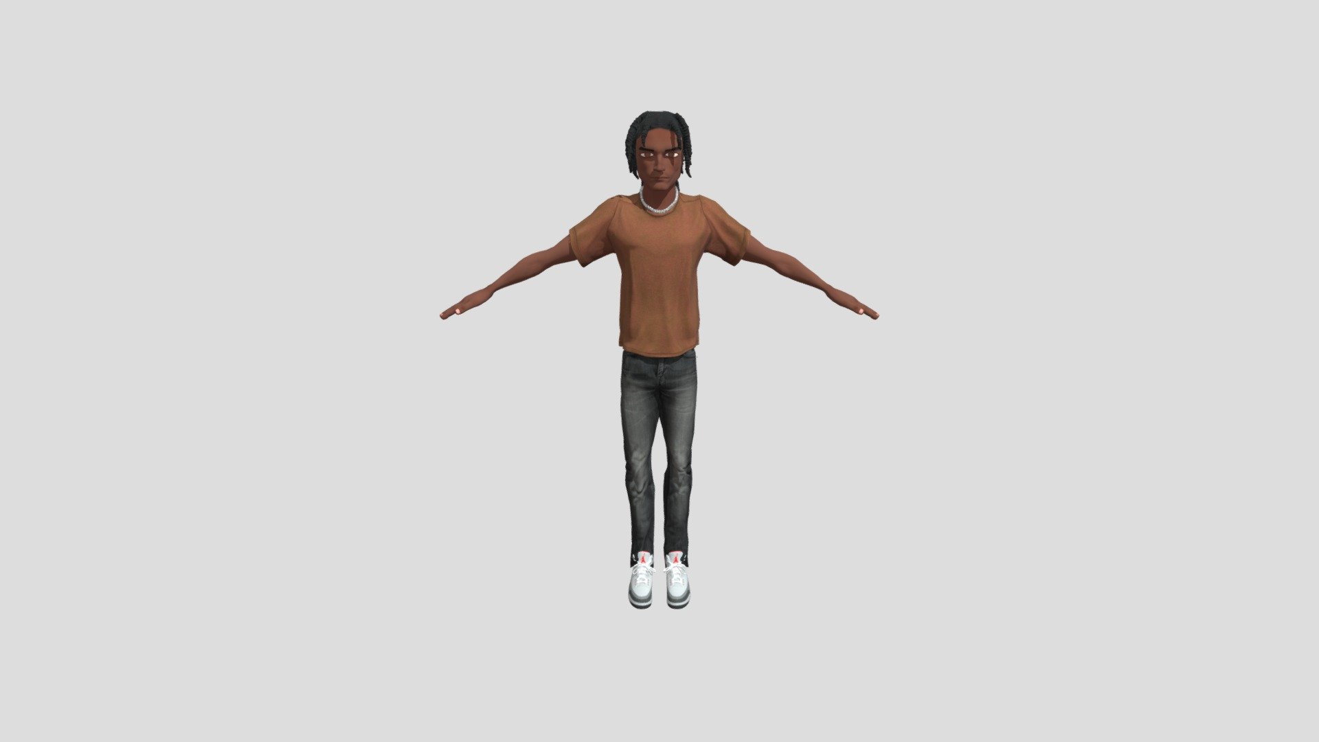 Travis Scott Celebrity Toon Model - 3D model by pinkallproductions ...