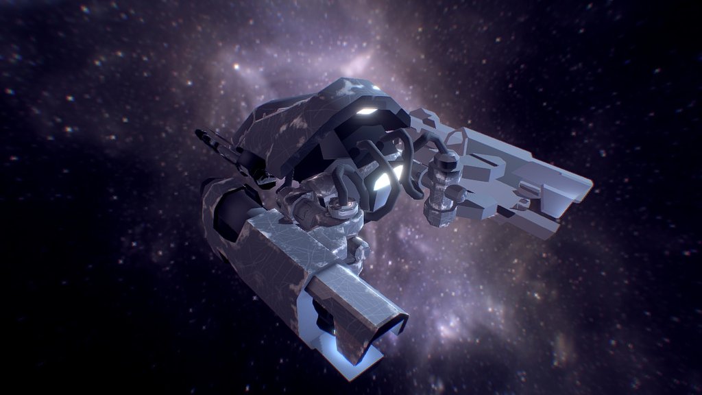 Space fighter - 3D model by zaicev9797 [1f469a3] - Sketchfab