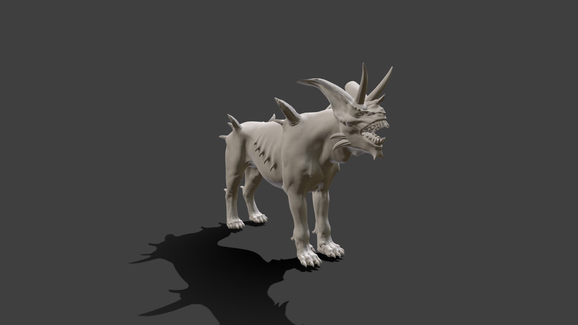 Demon with a goats head - 3D model by alekssurguladze7 [1f46bc1 ...