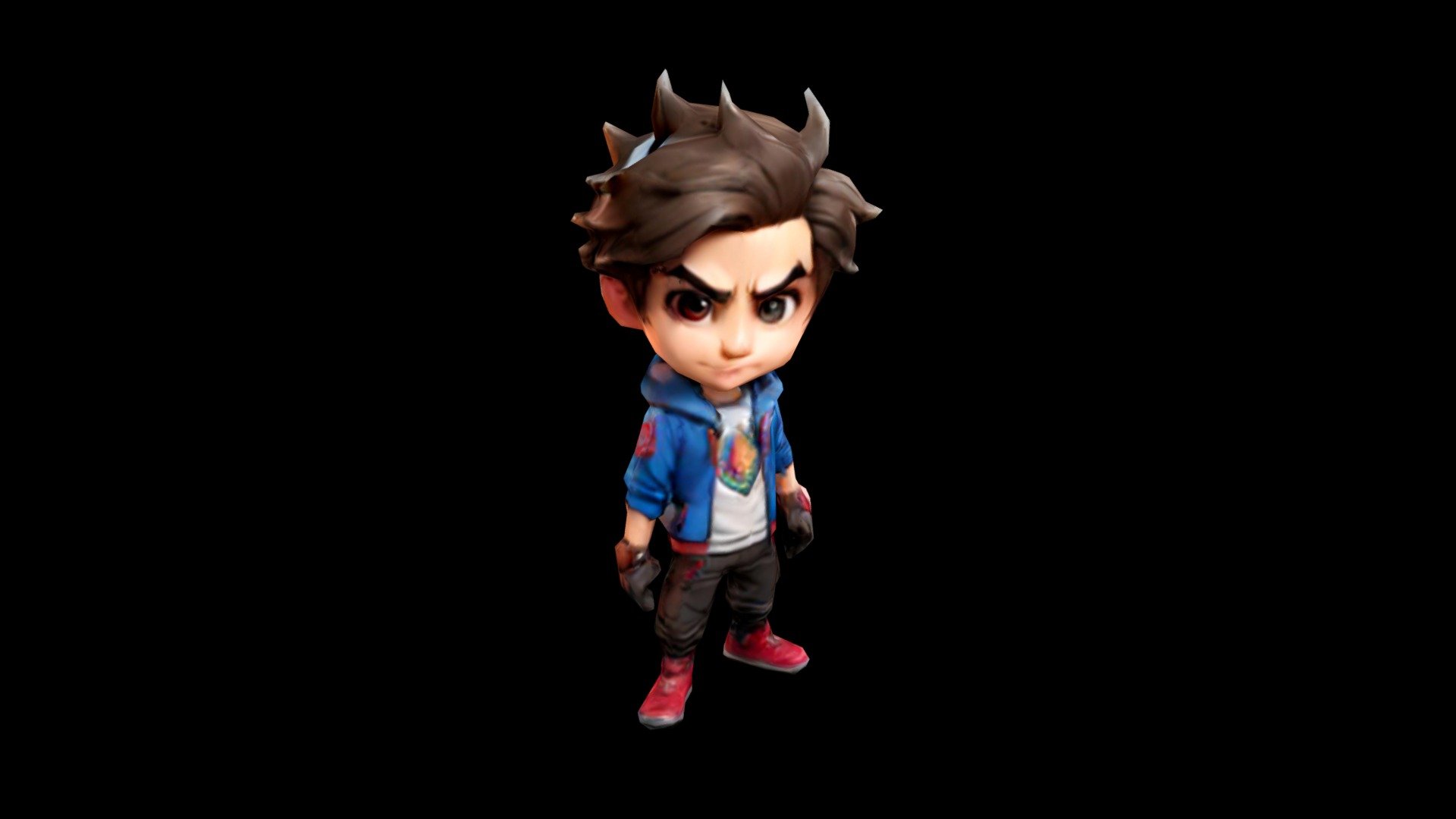 "Key visuals of the protagonist in Overcooked" - Download Free 3D model ...