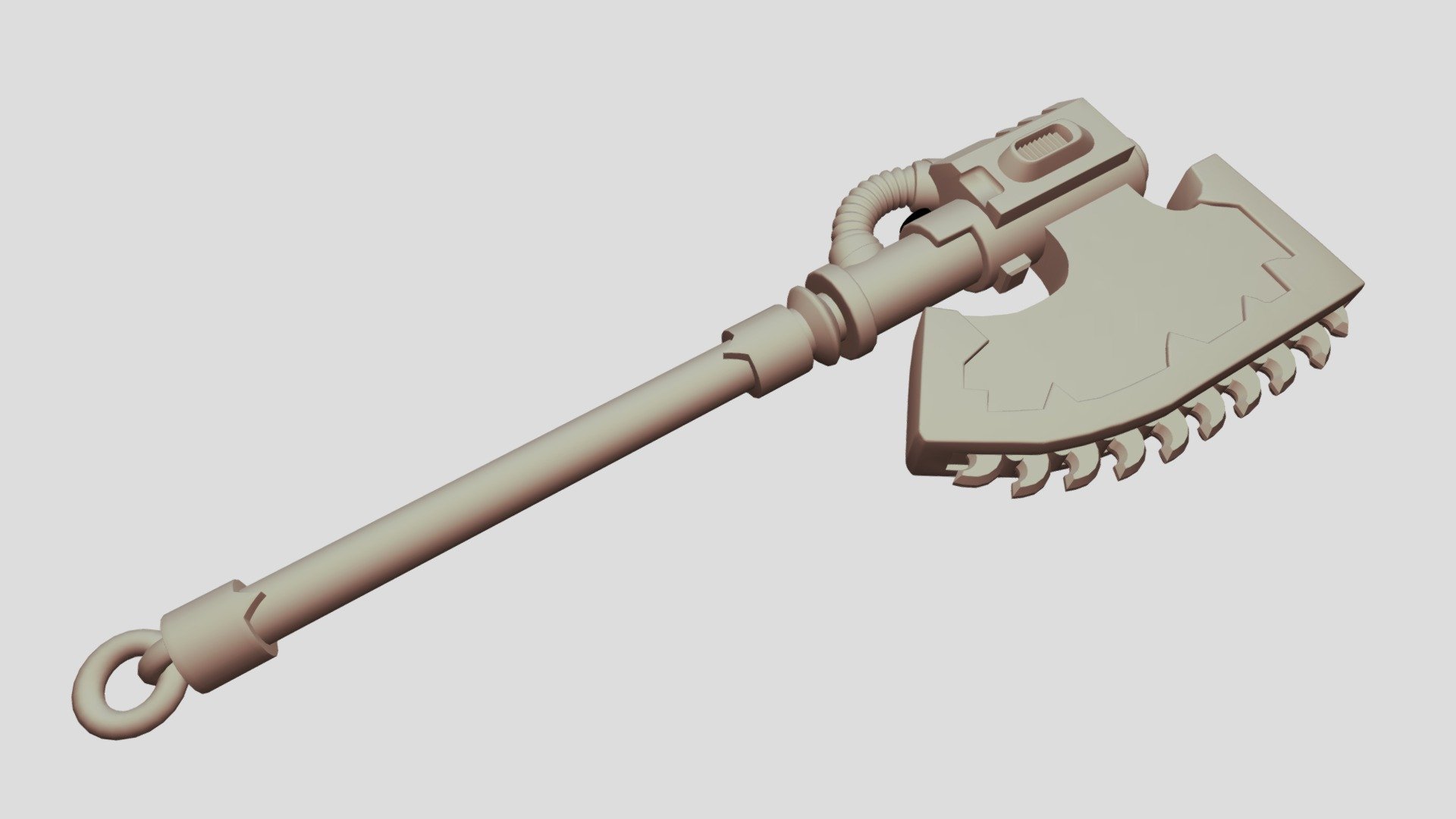 Chainaxe - 3D model by Crash_Unit [1f48041] - Sketchfab