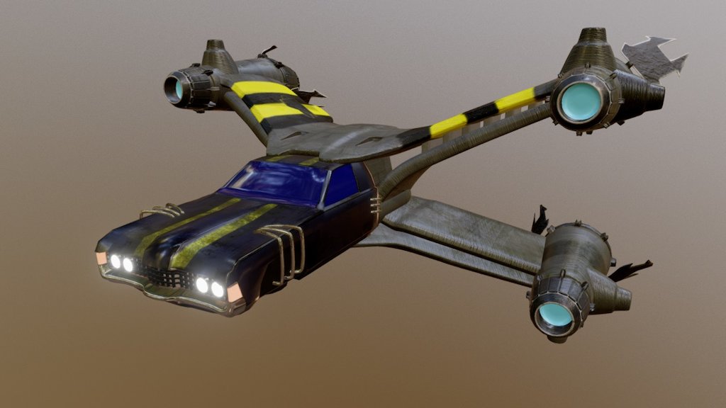 StarCar - Download Free 3D model by Niscort [1f49b04] - Sketchfab