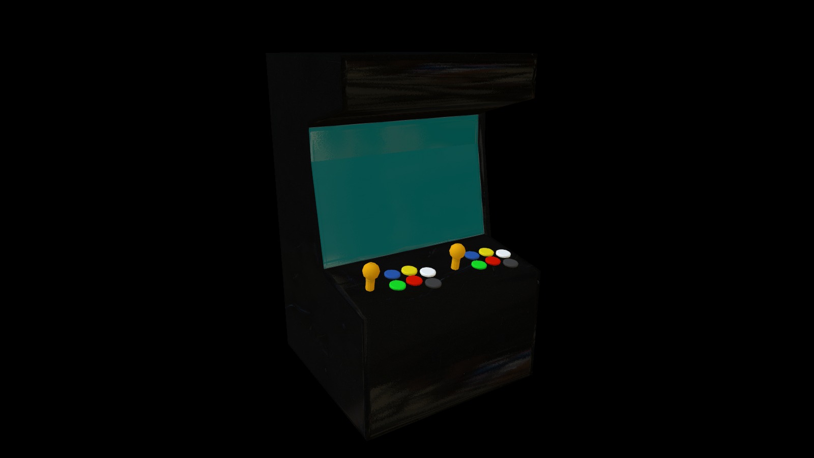 Arcade Machine - 3D model by jason_ivens [1f4a78b] - Sketchfab