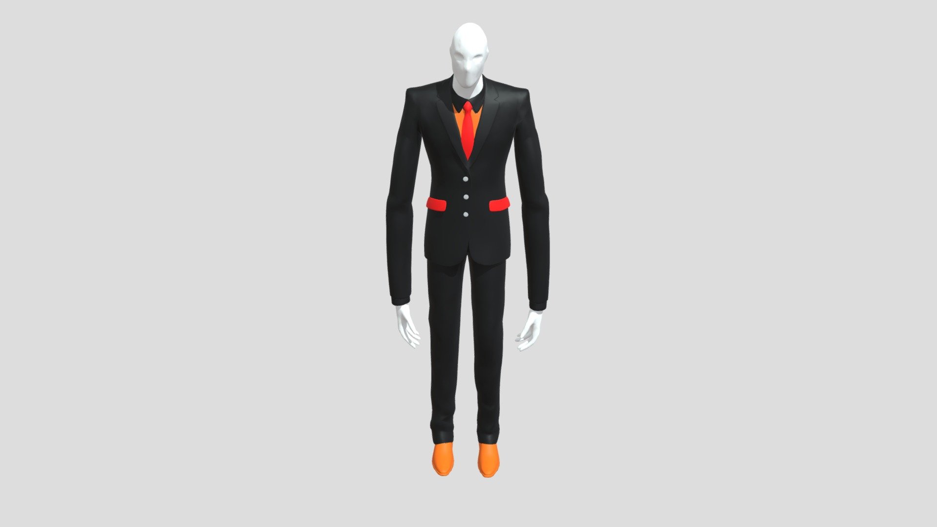Slender Suit Main Character - 3D model by Ashley Prieto (@ashtashess ...