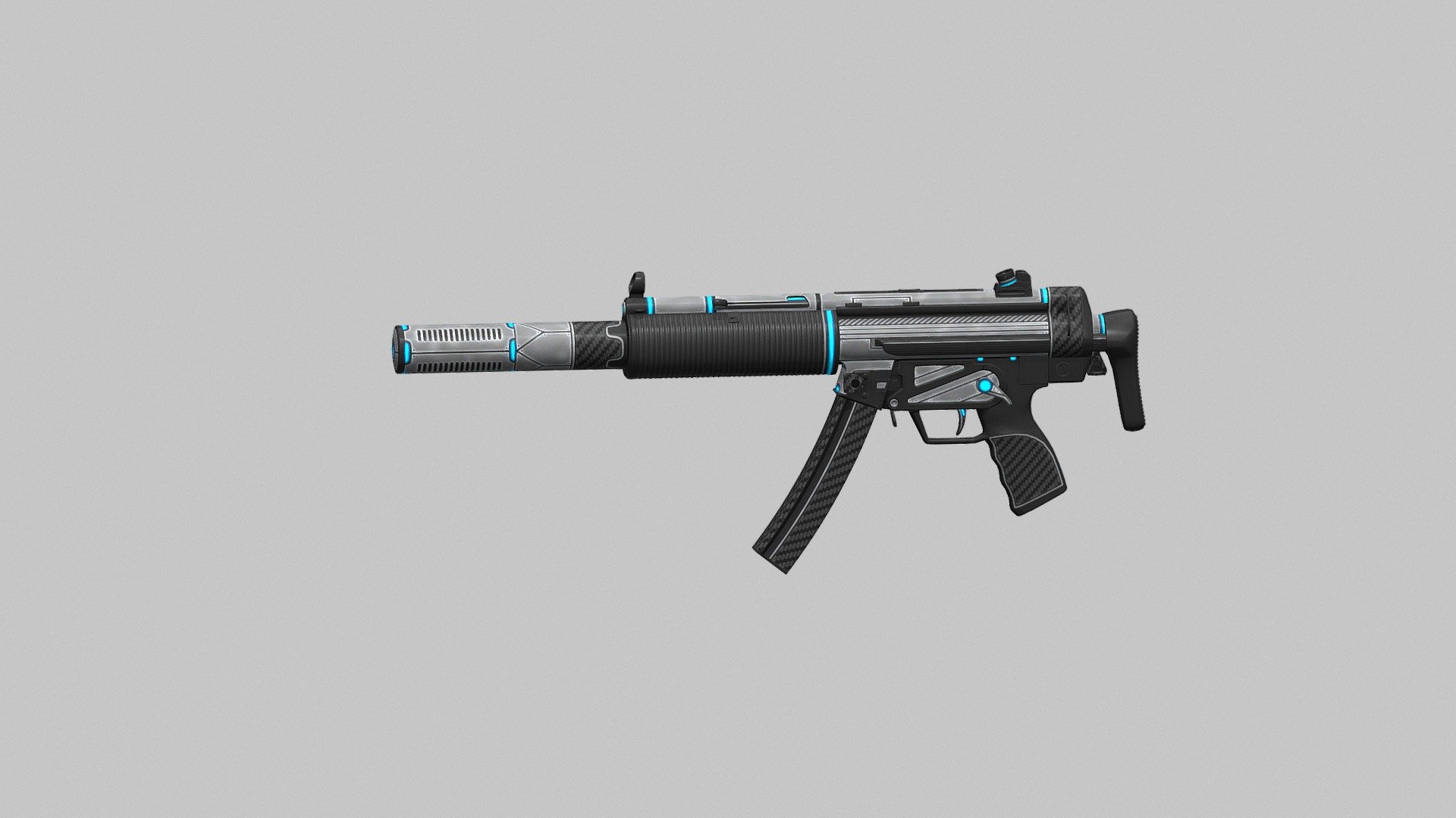 mp5 - 3D model by p1etje2 [1f4d341] - Sketchfab