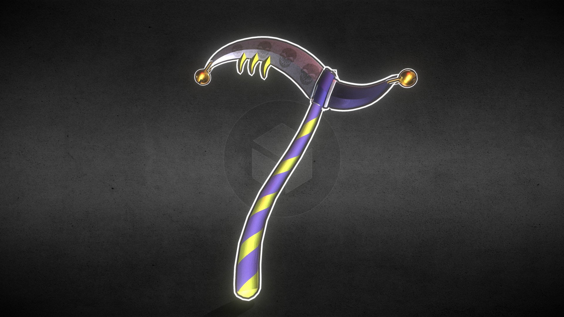 Devilsknife 3D - 3D model by Maximilian-Bergstrom (@HiddenForbiddden2 ...