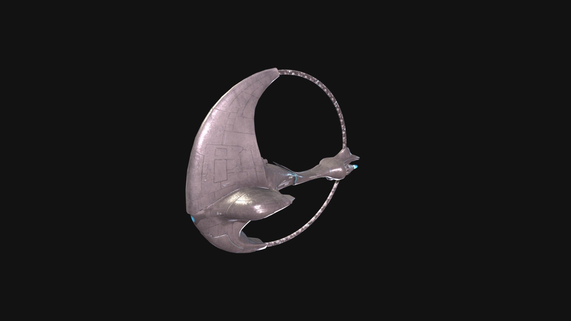 Ring spaceship - 3D model by Tri Nebula (@trinebula) [1f4ee6d] - Sketchfab