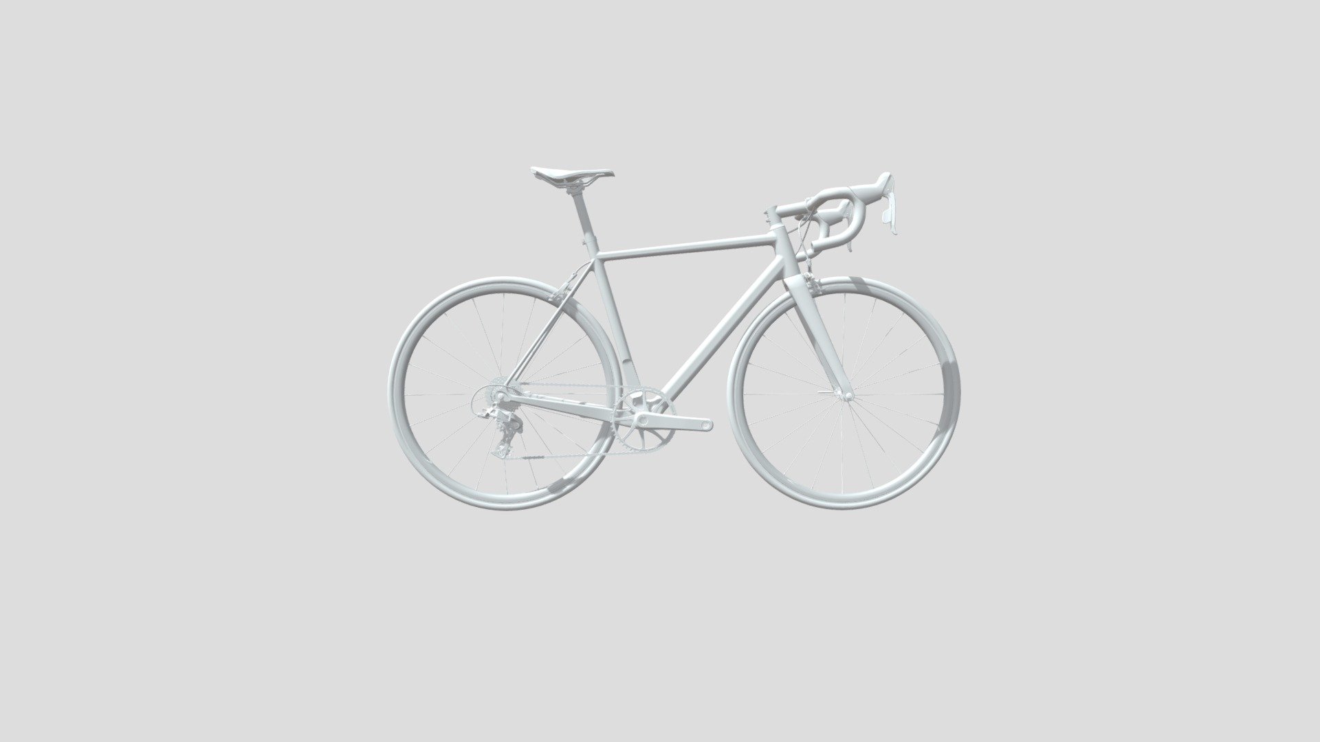 fiets - 3D model by YoniMotion [1f4fd21] - Sketchfab