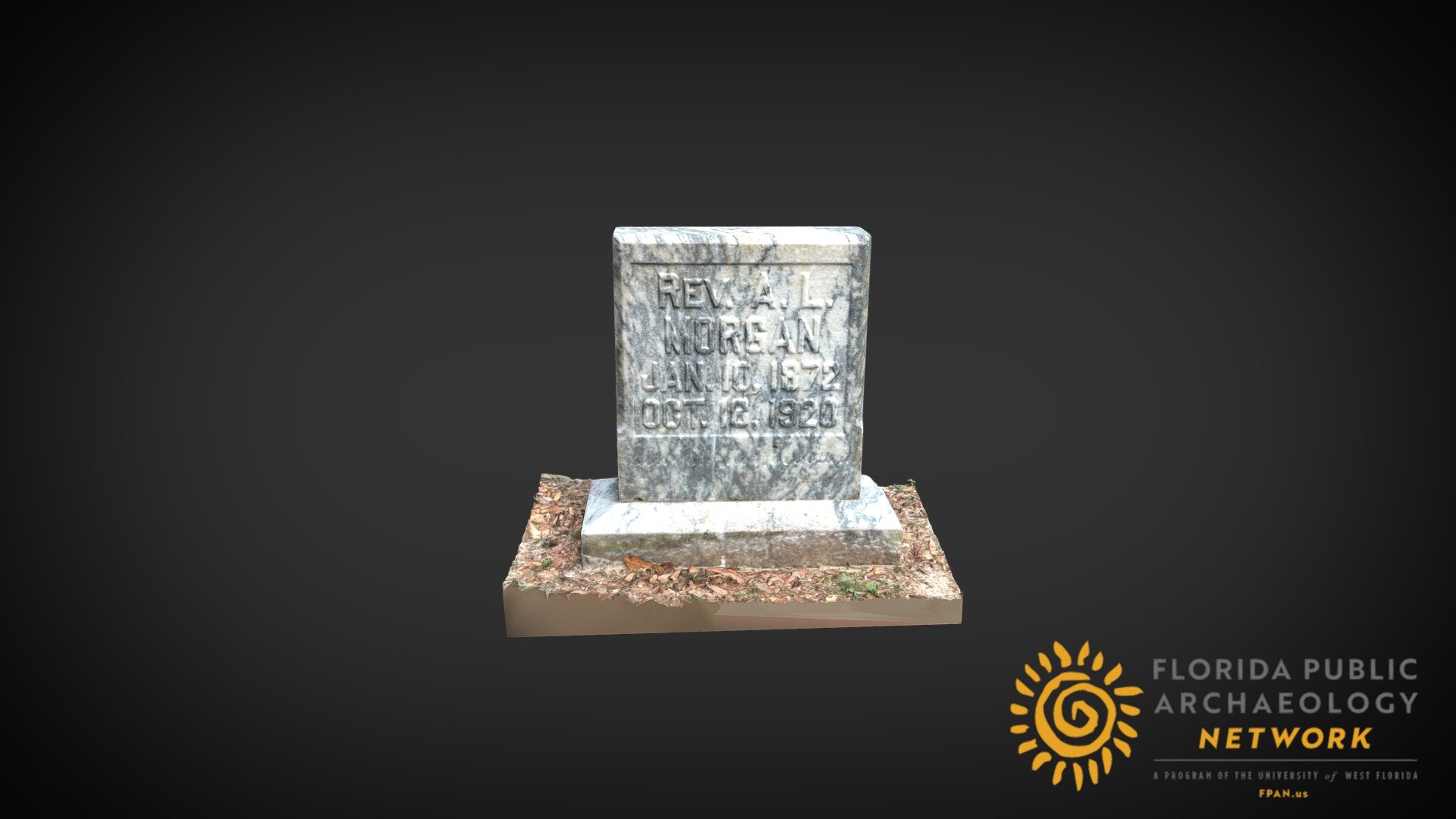 Rev. Morgan Grave - Download Free 3D model by Florida Public ...