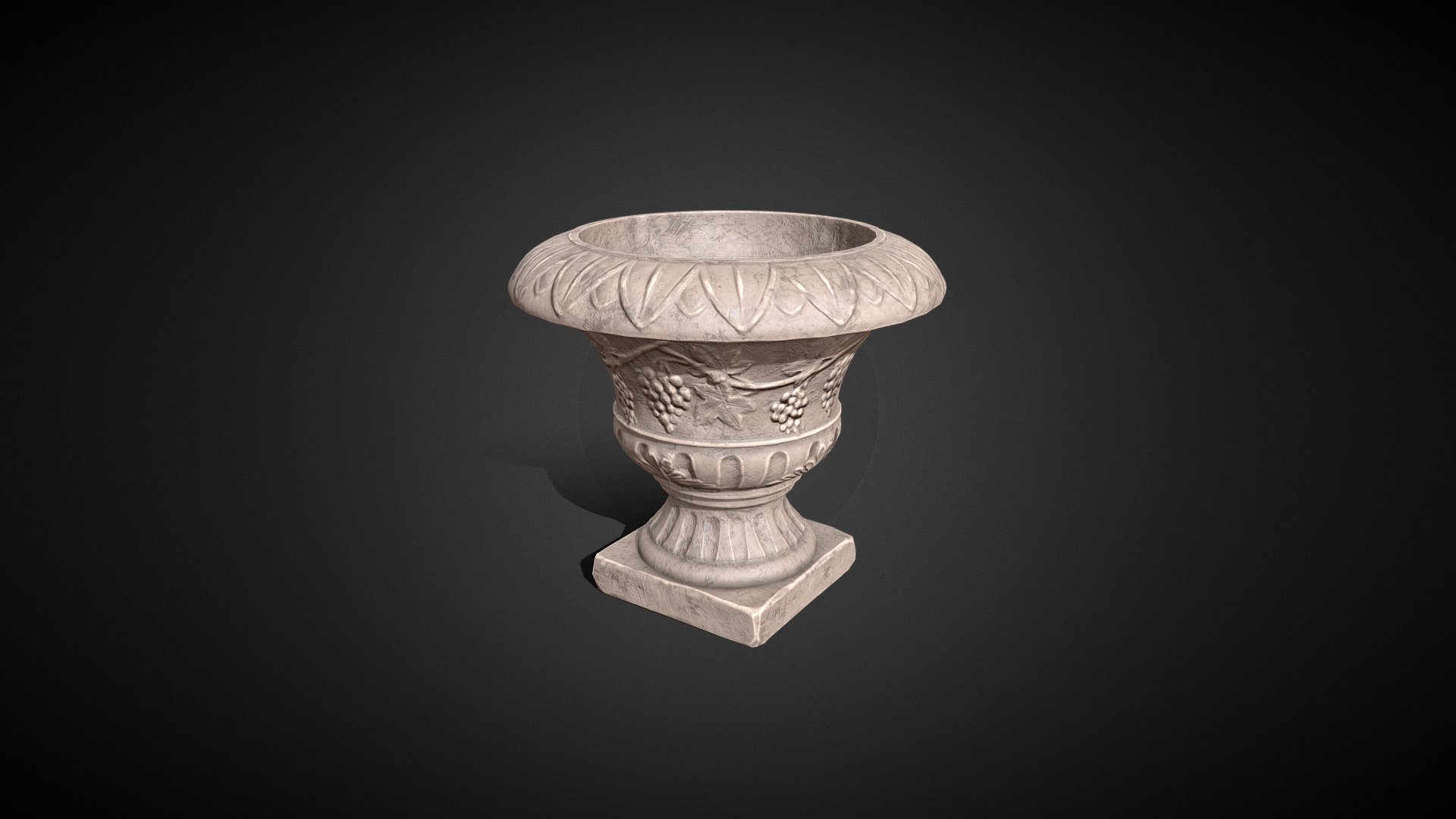 Planter Roman - 3D model by jeff_severson [1f508d8] - Sketchfab