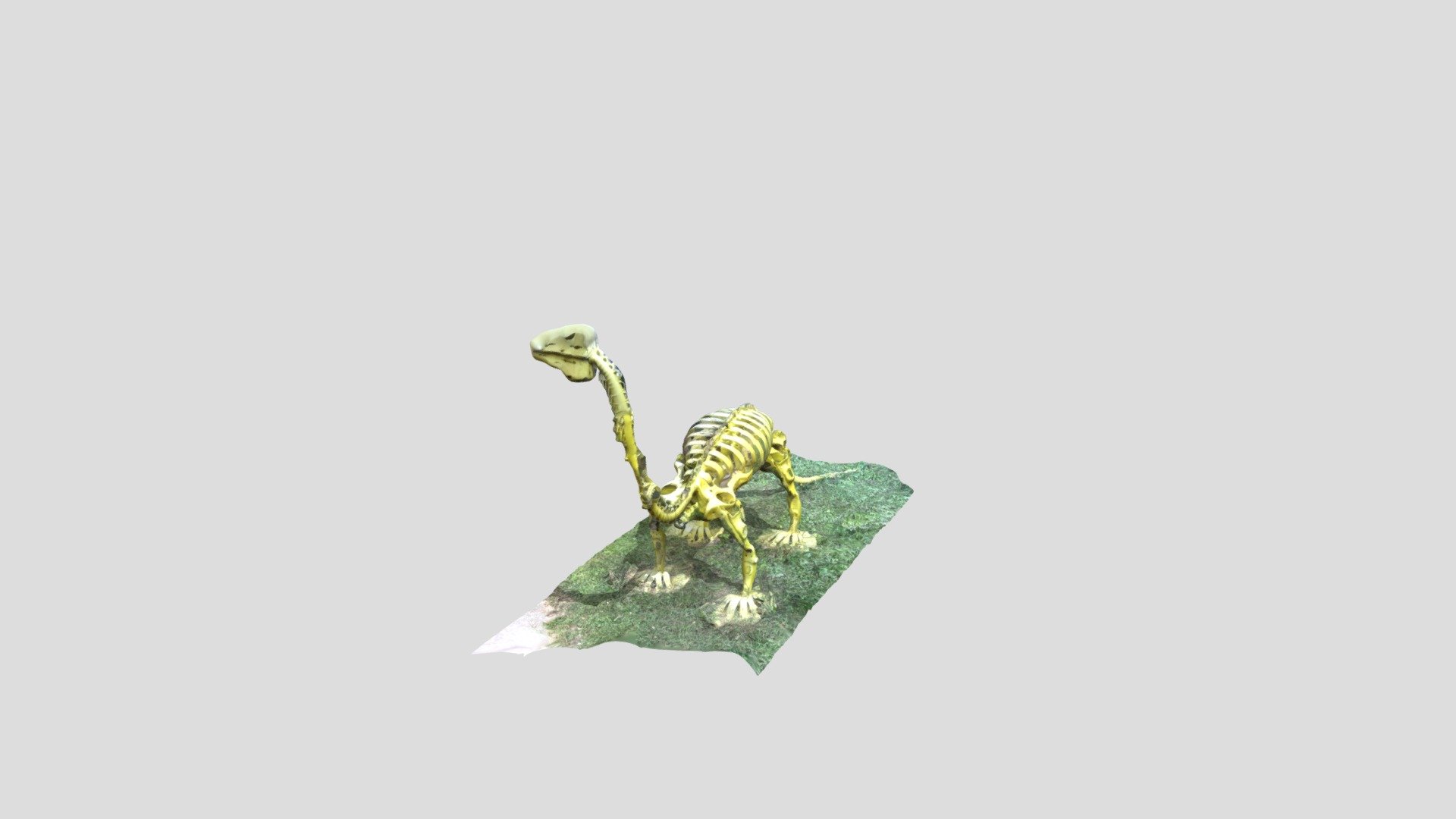 Car Scrap Brontosaurus Dinosaur Sculpture - 3D model by 3D_Geek ...